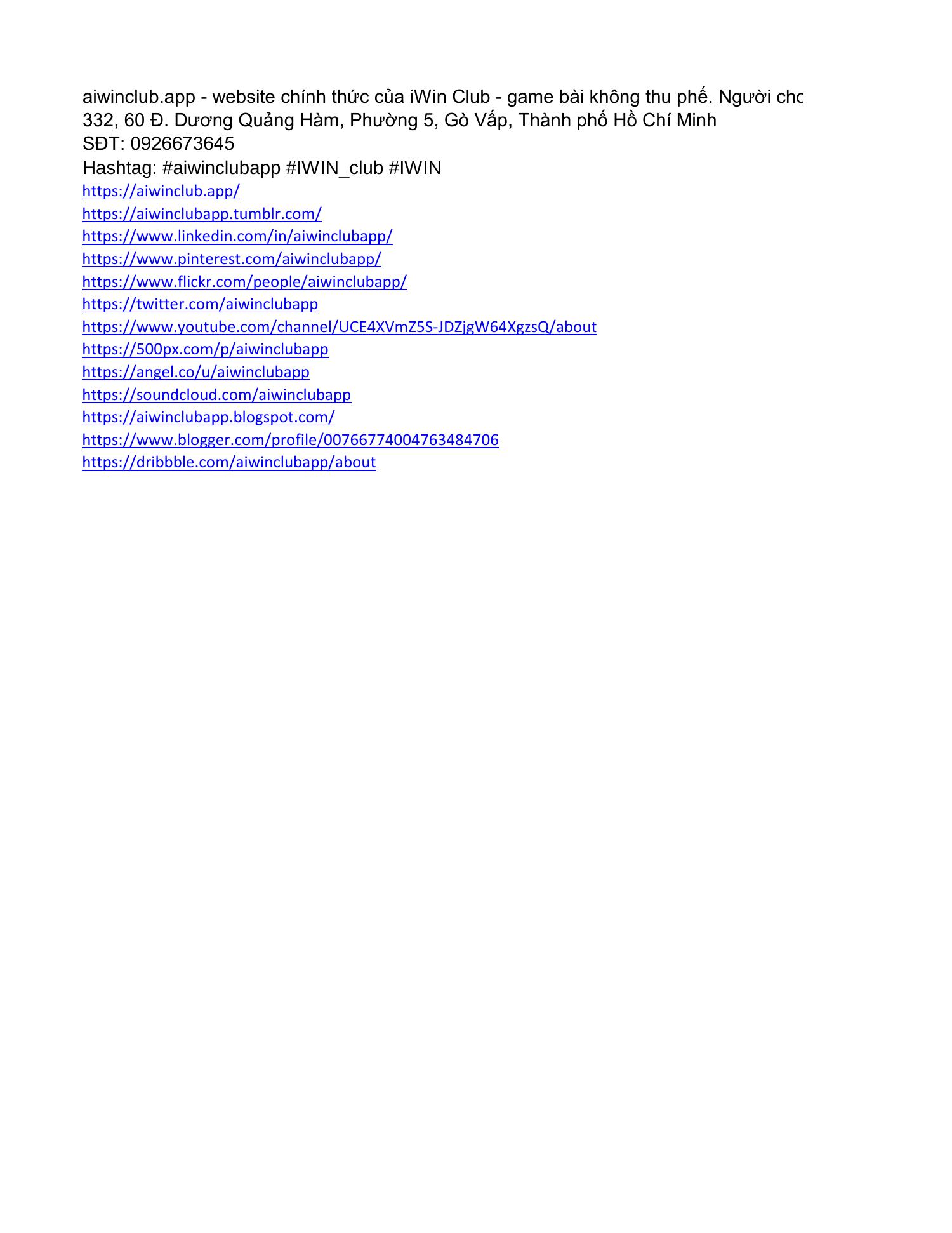 A IWIN CLUB APP.xlsx | DocDroid