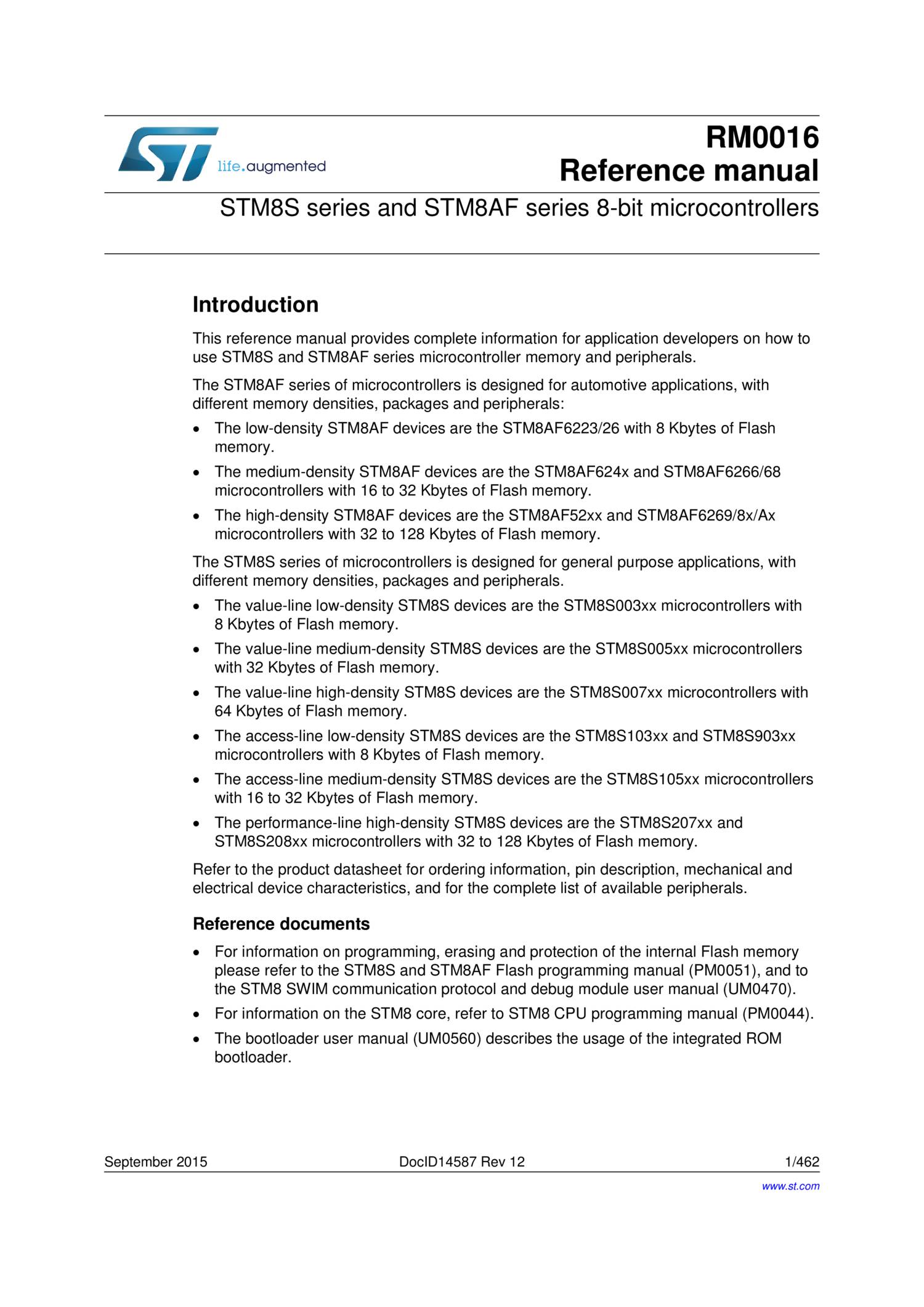 Stm8 Programming Manual Pdf Docdroid