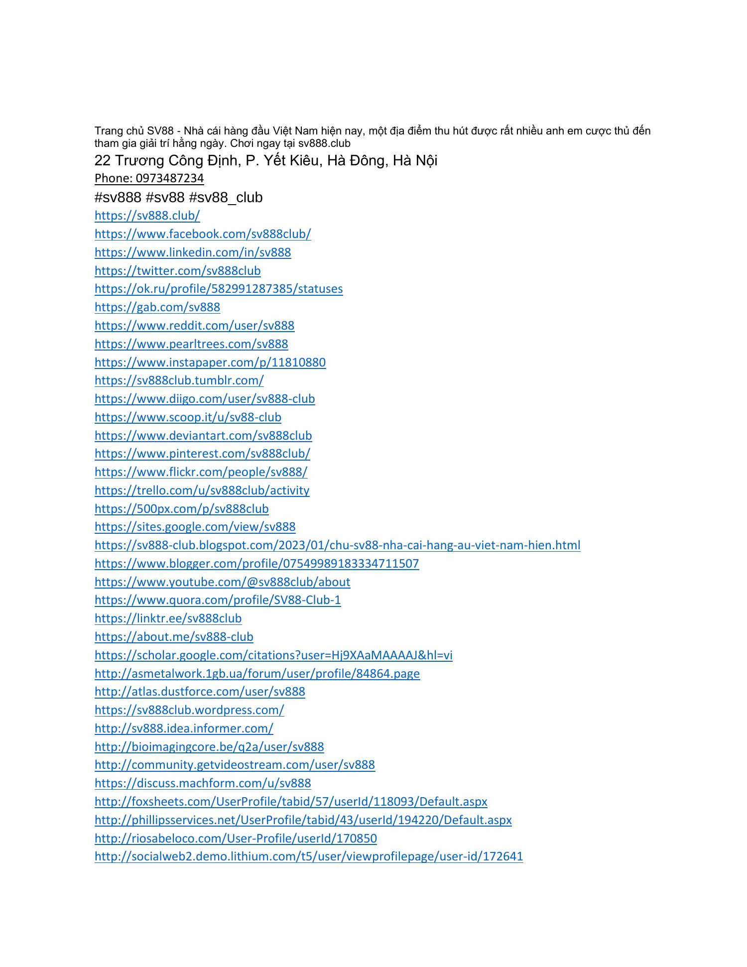 Trang chủ SV88.docx | DocDroid