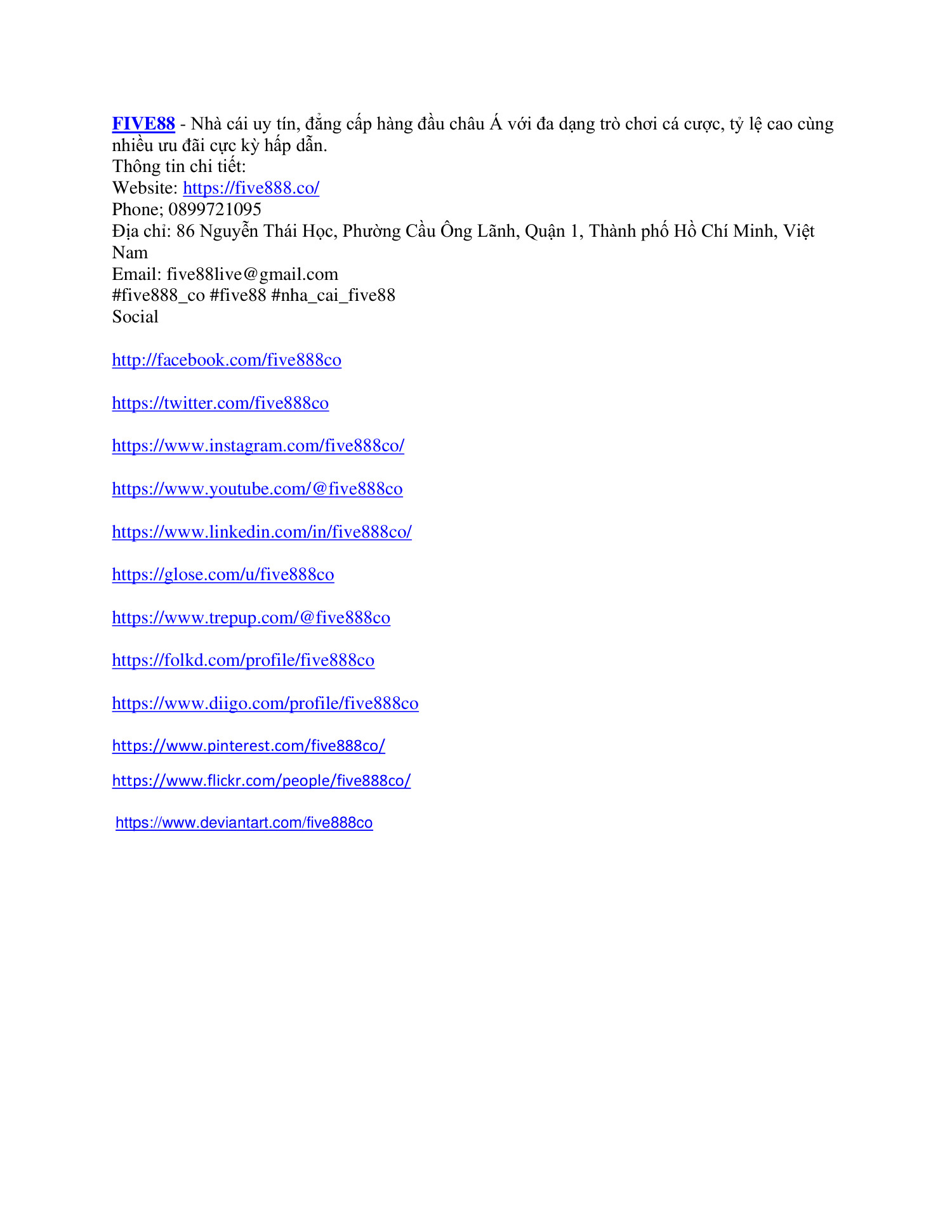 five888co.docx | DocDroid