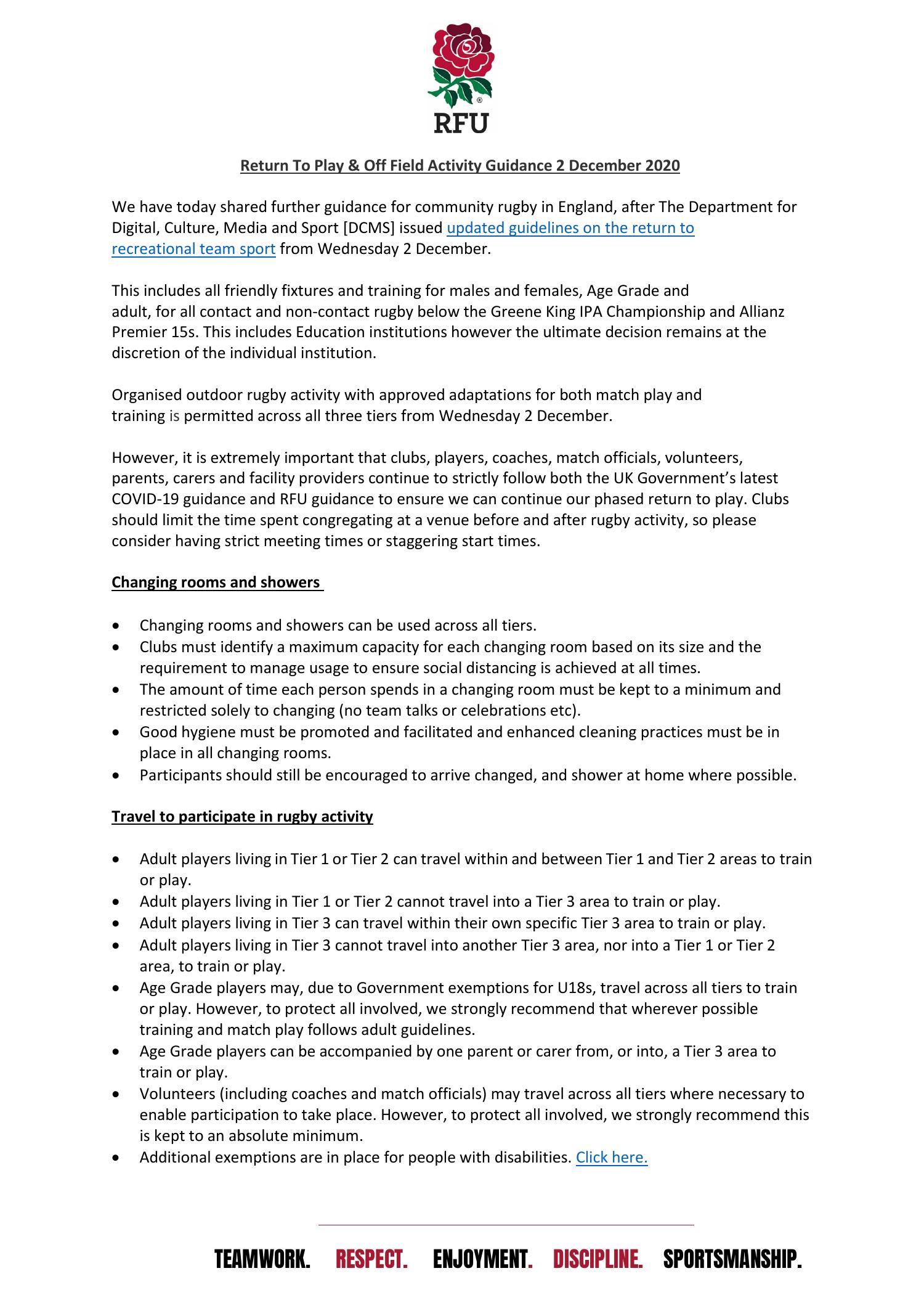 RFU Return to Play and Off Field Guidance.pdf | DocDroid