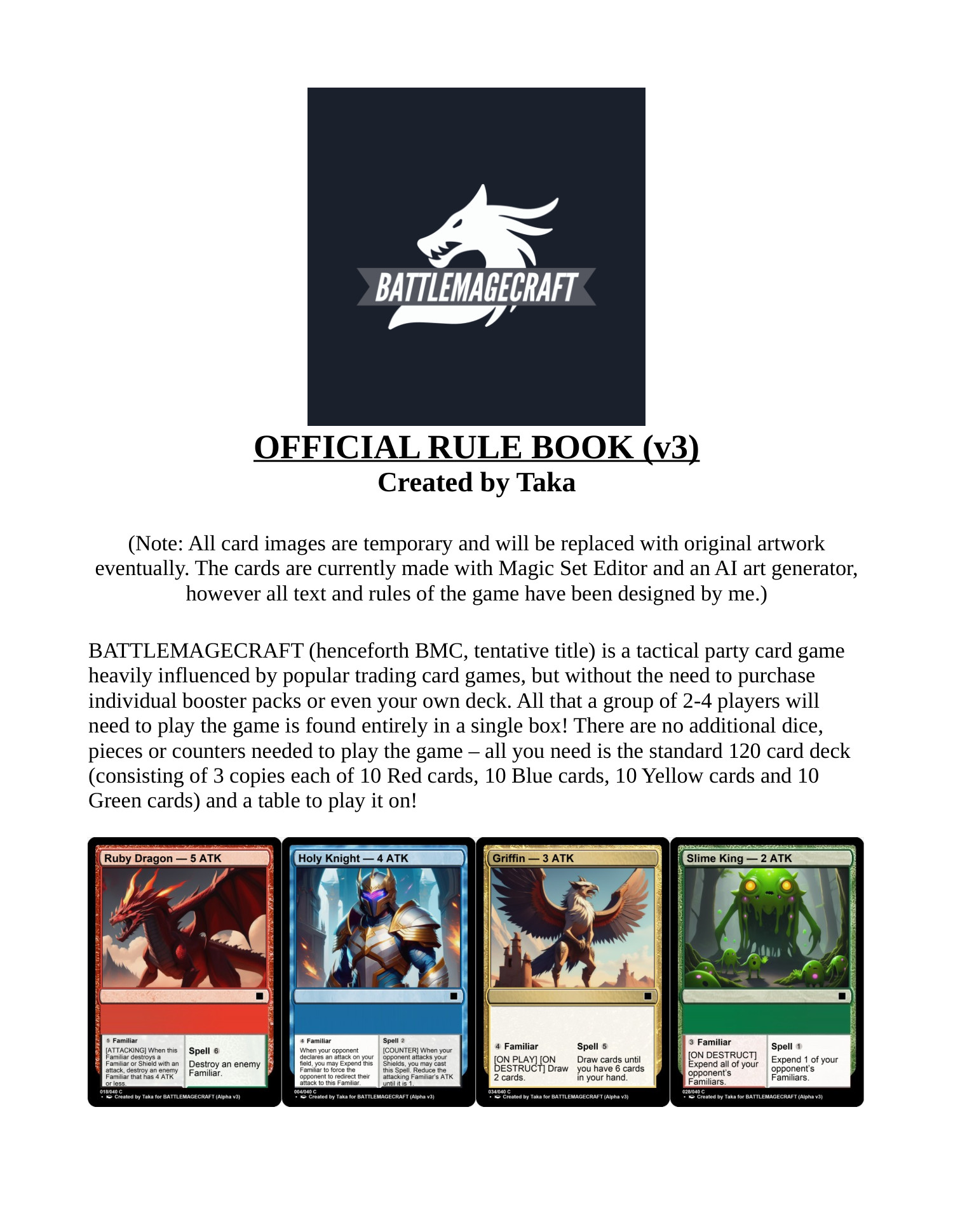 BATTLEMAGECRAFT Rulebook v3.pdf | DocDroid