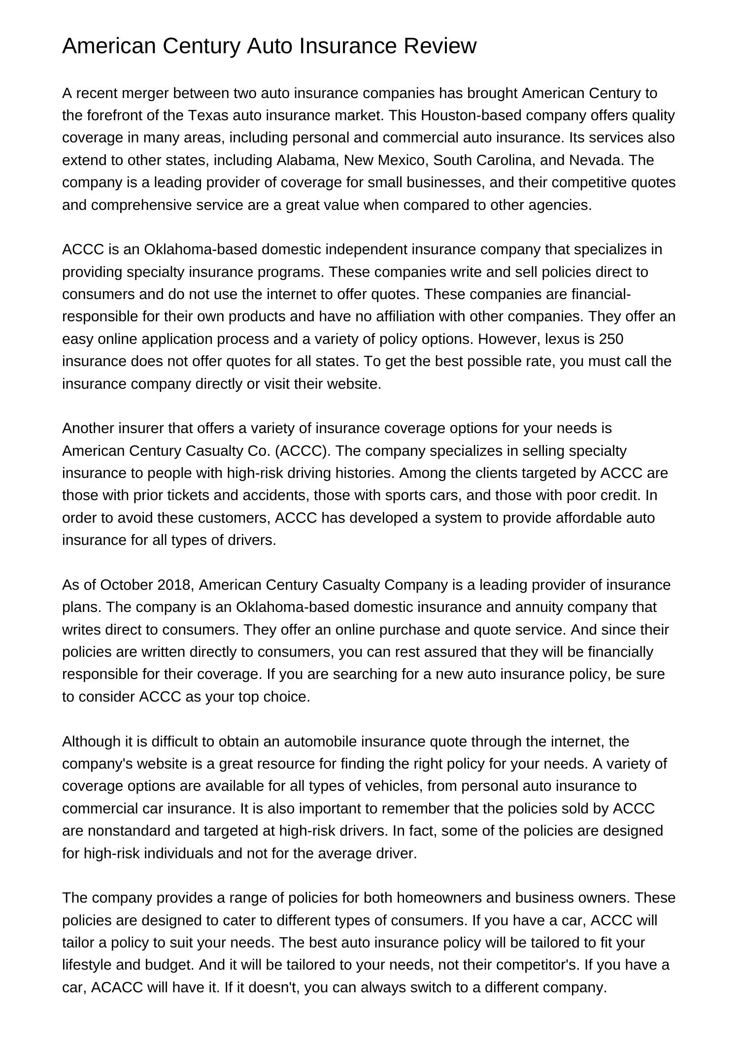 American Century Auto Insurance Reviewjgnxf.pdf.pdf | DocDroid