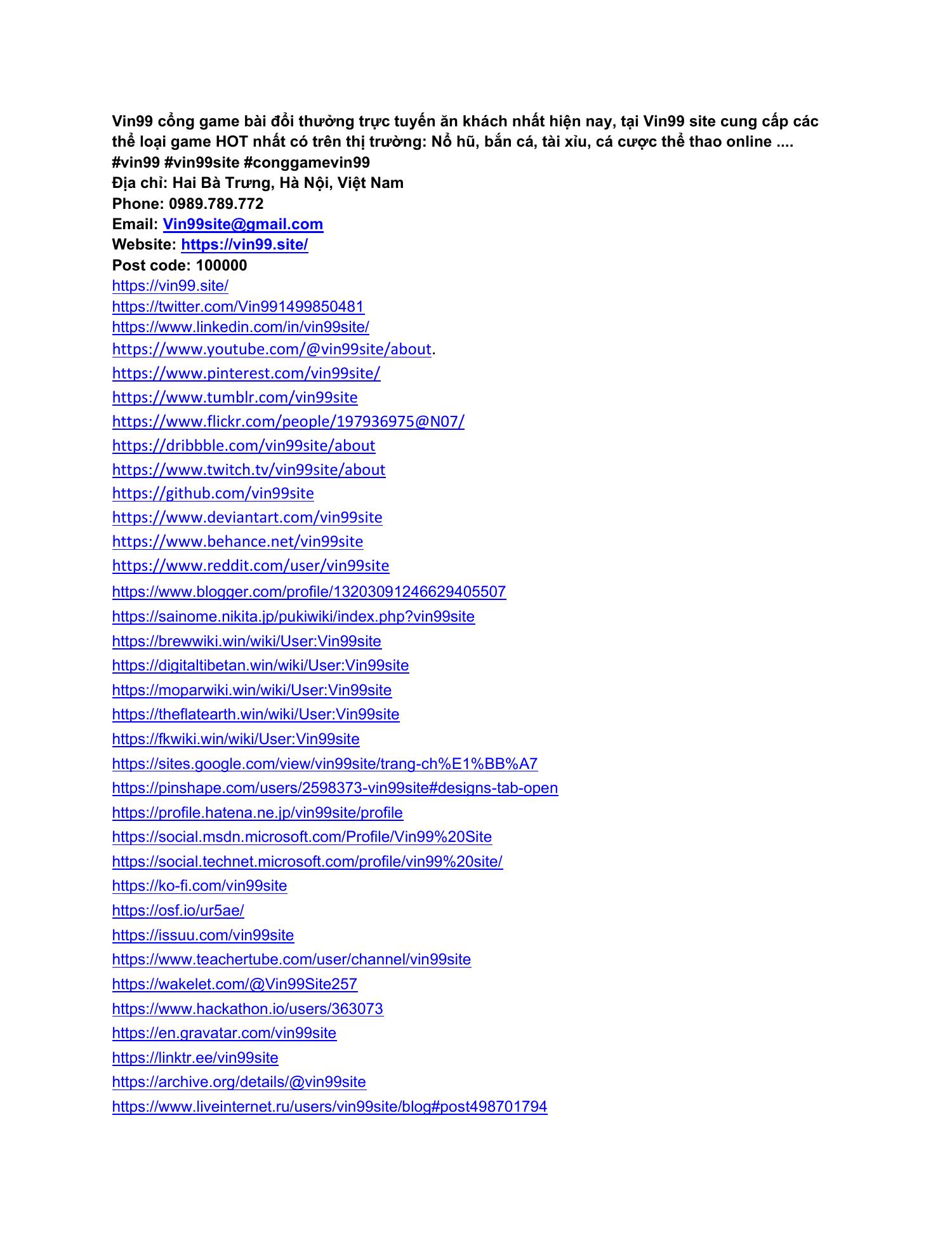 vin99site-300-profile.docx | DocDroid