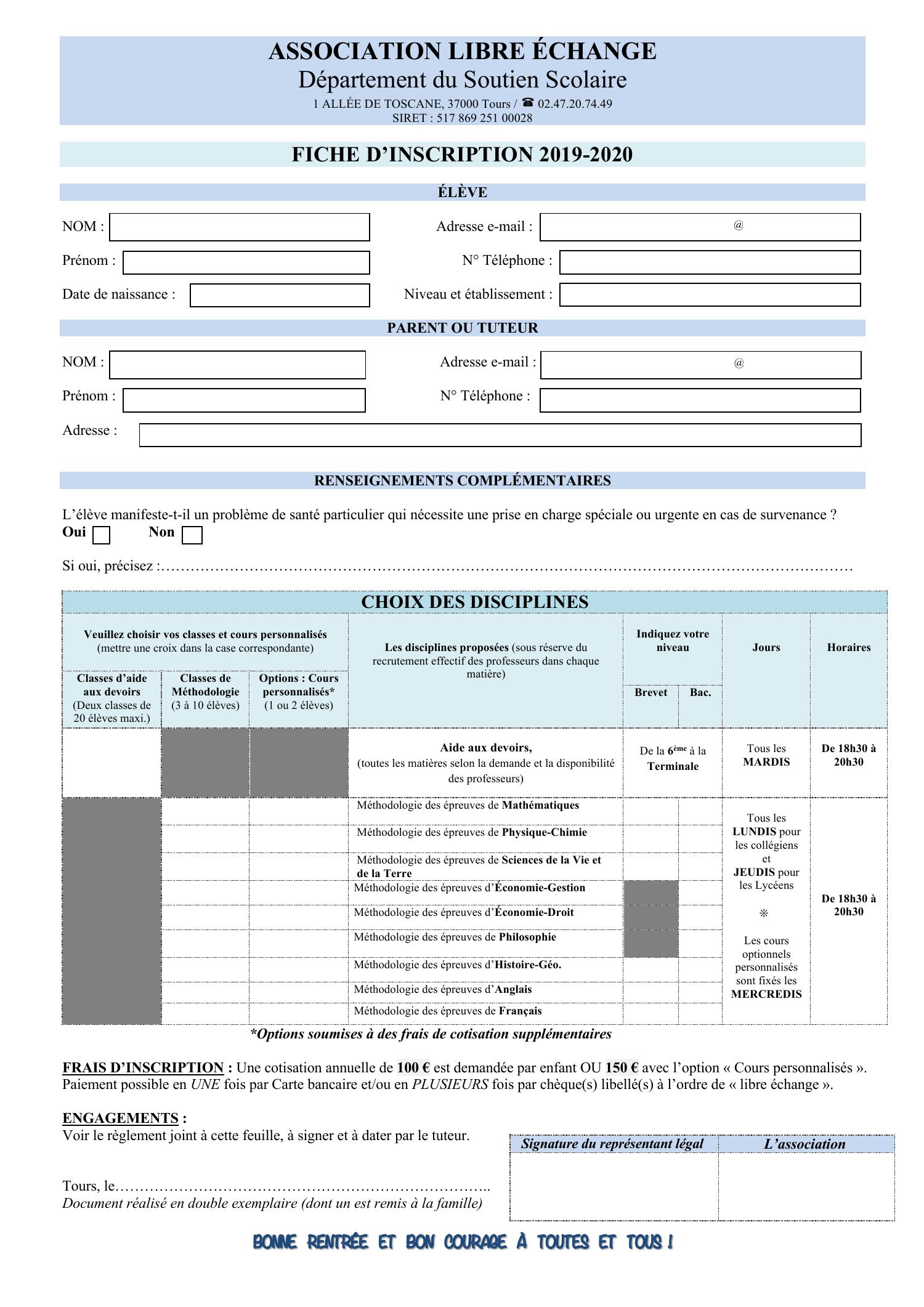 Fiche d'Inscription 2019-2020.pdf | DocDroid