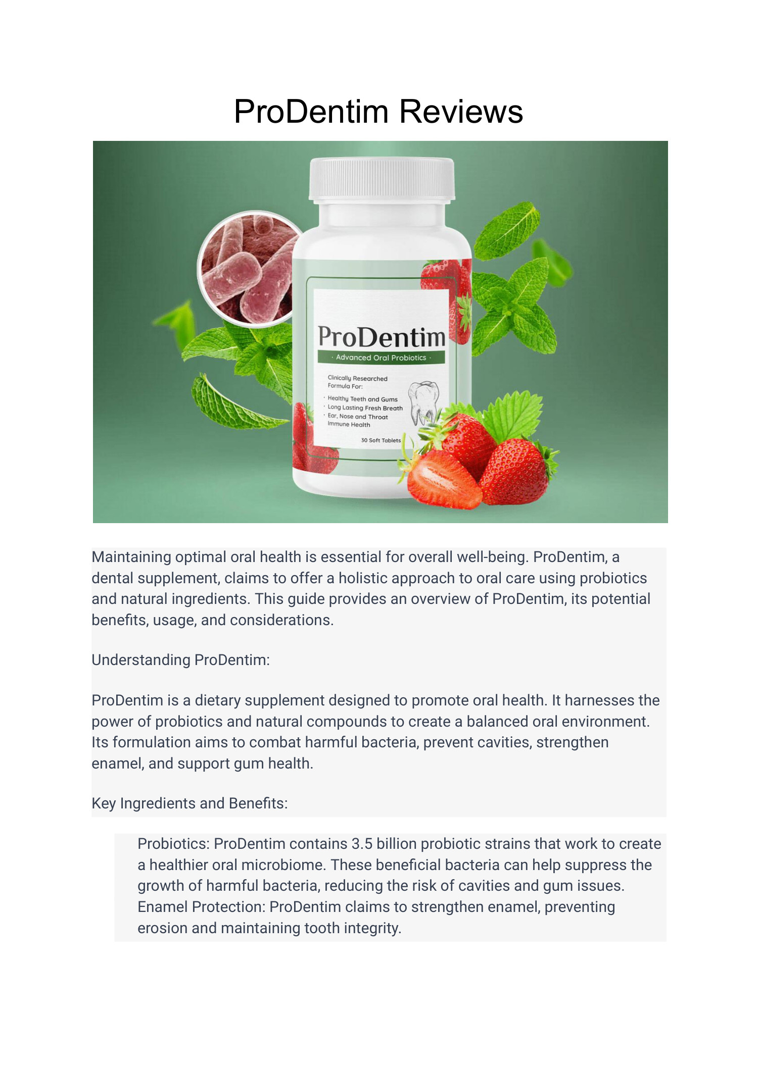 Prodentim Reviews.pdf | DocDroid