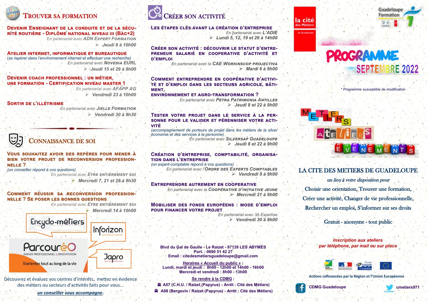 Programme d'activités Septembre A4 2022.pdf | DocDroid