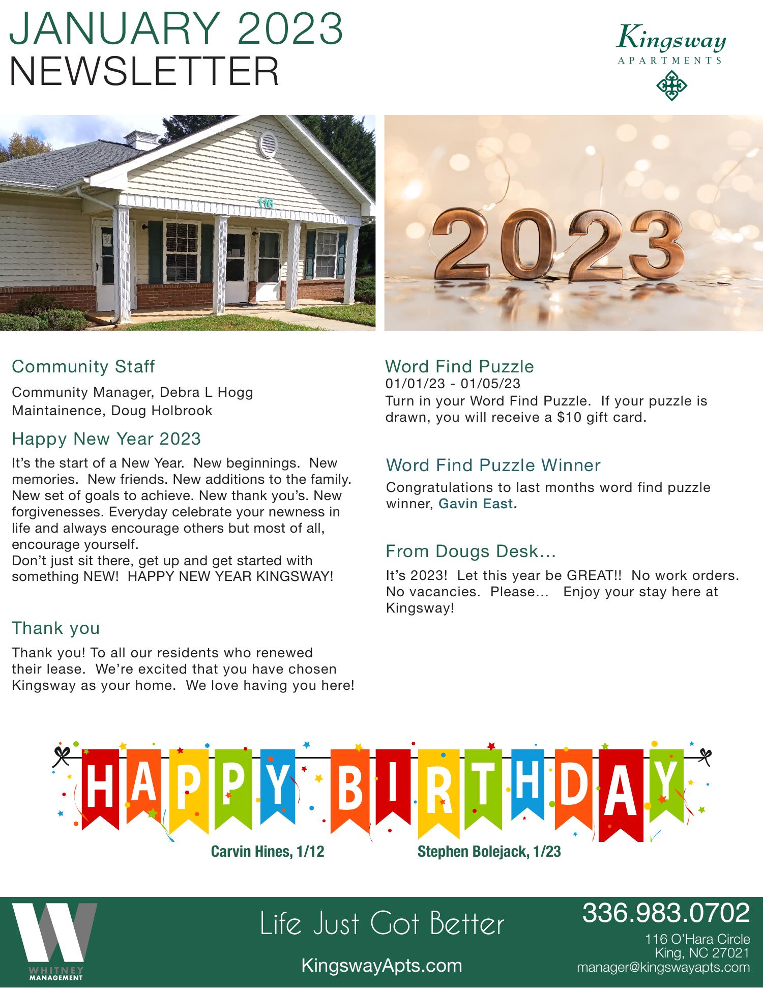 KW-january-2023-newsletter.pdf | DocDroid