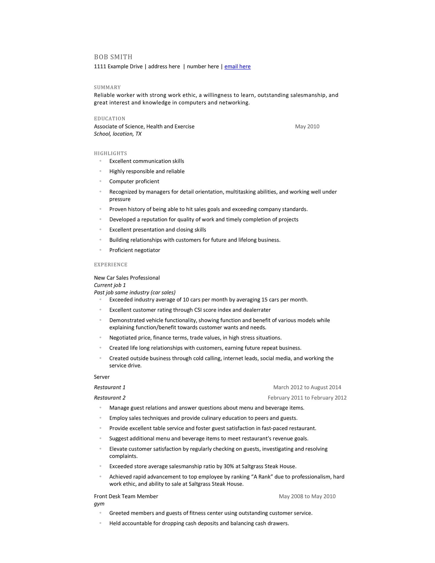 Resume example-1.pdf | DocDroid