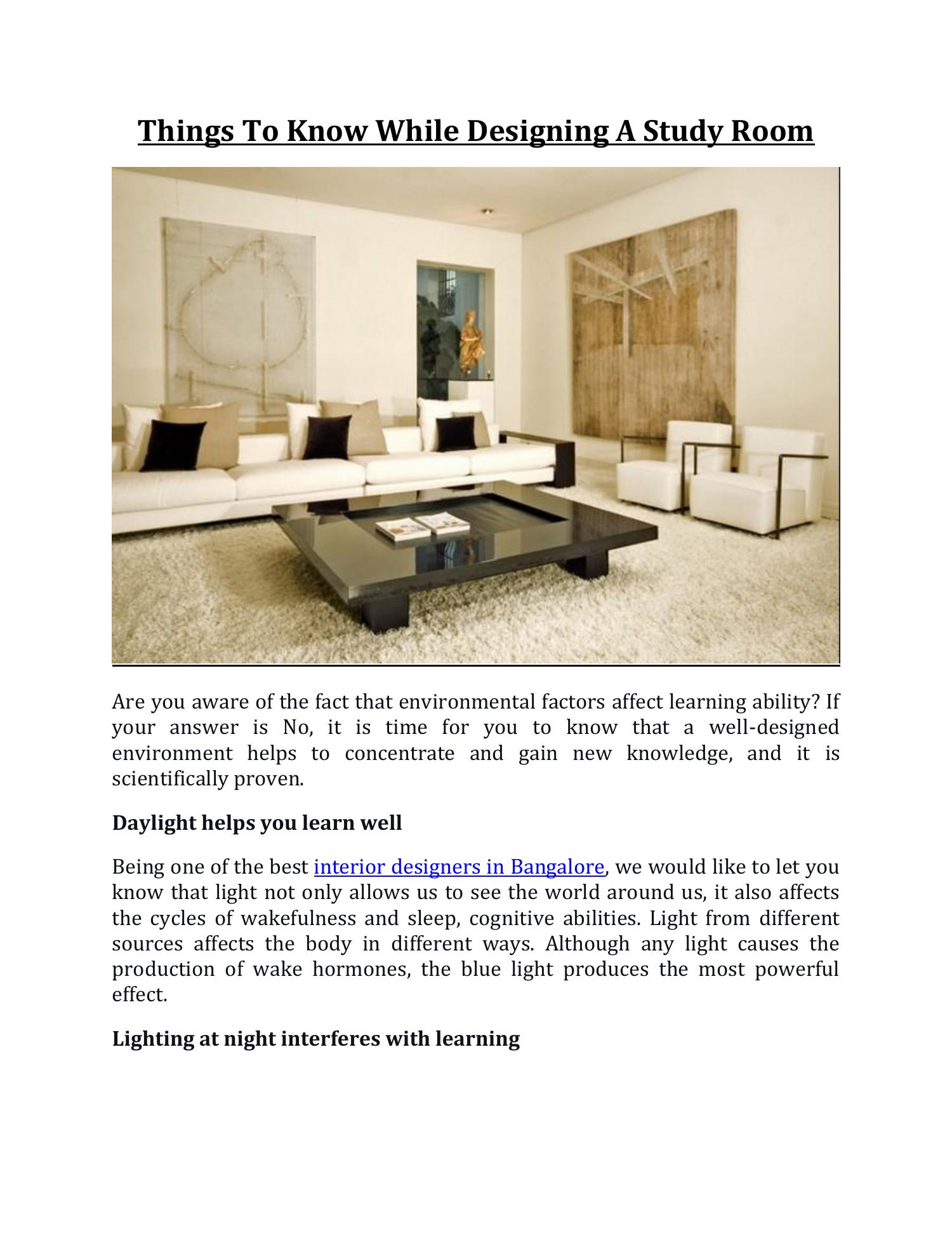 Things To Know While Designing A Study Room.pdf | DocDroid