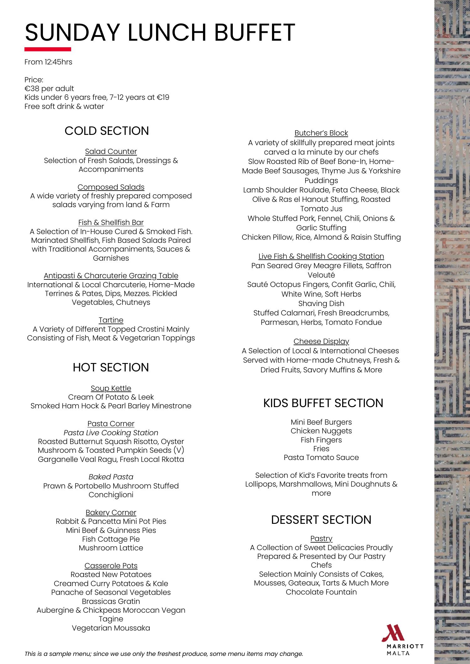 Sunday Lunch Buffet (2).pdf | DocDroid