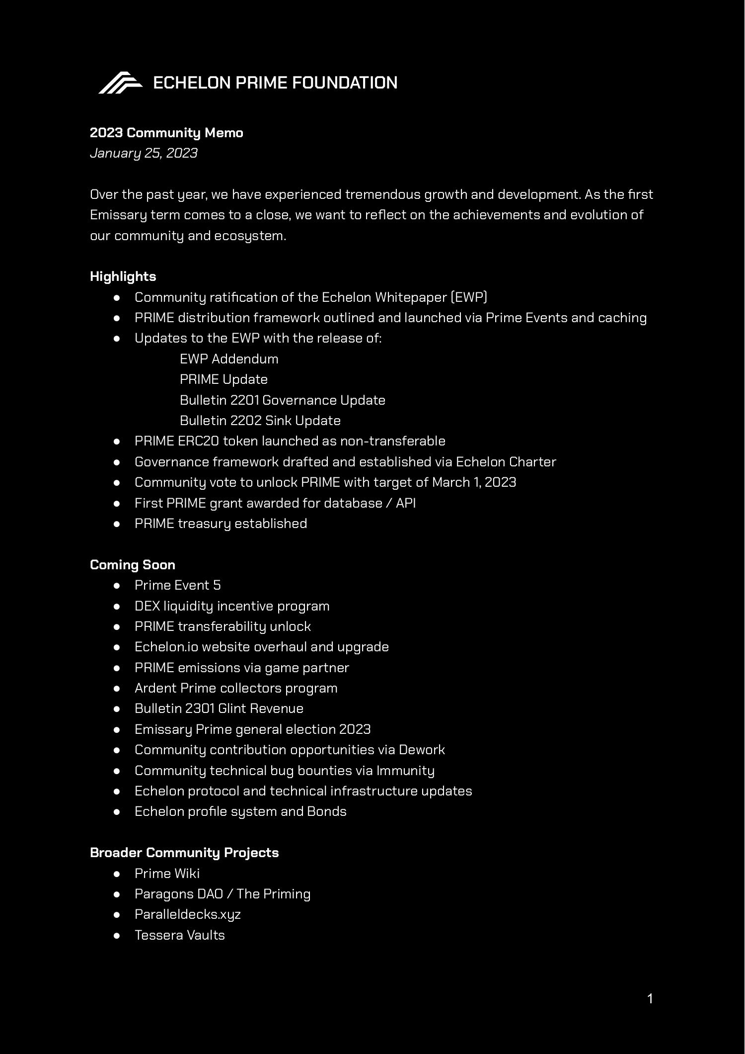 2023 Community Memo.pdf | DocDroid