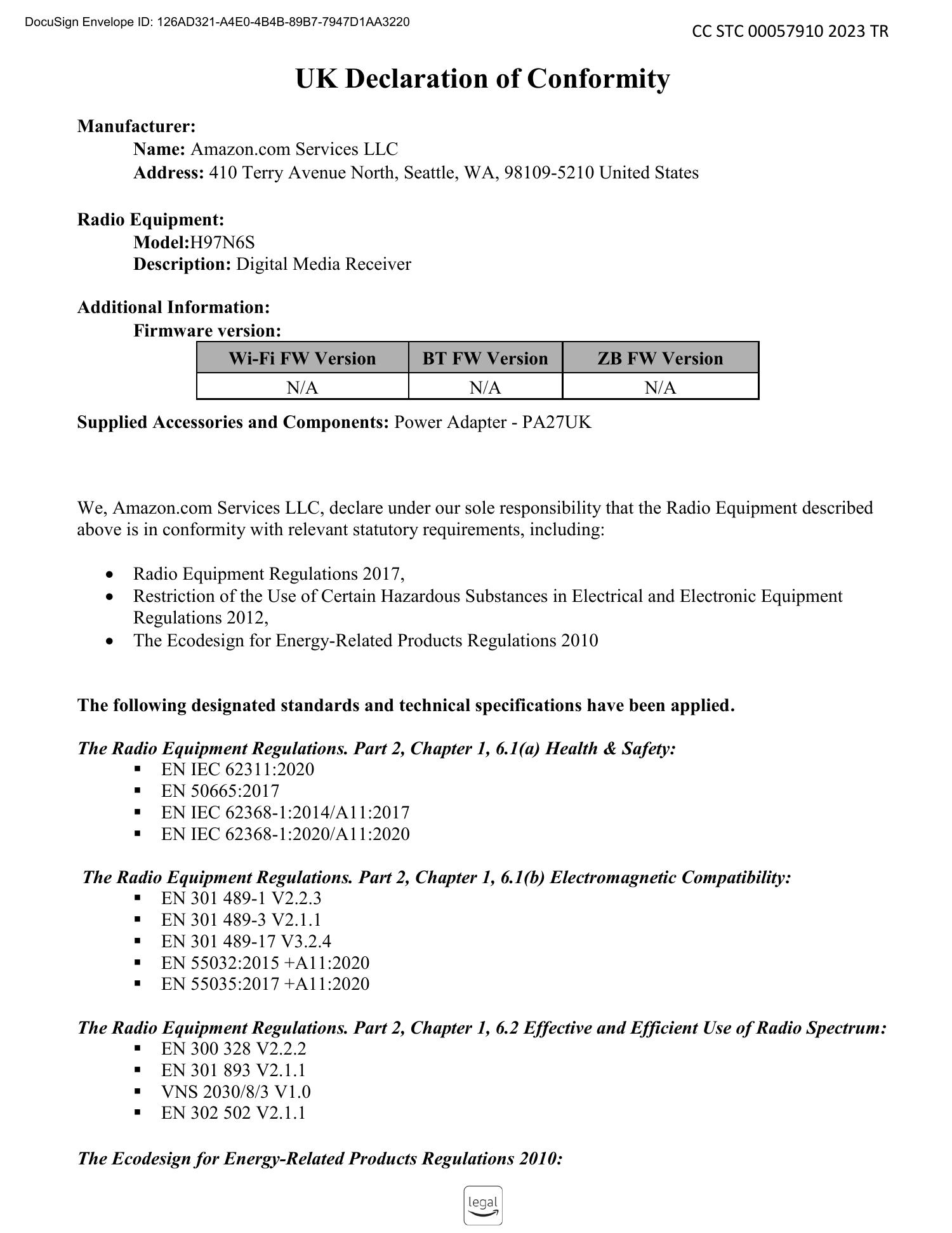 UK+Declaration+of+Conformity_Echo+Show+5+(3rd+Generation).pdf | DocDroid