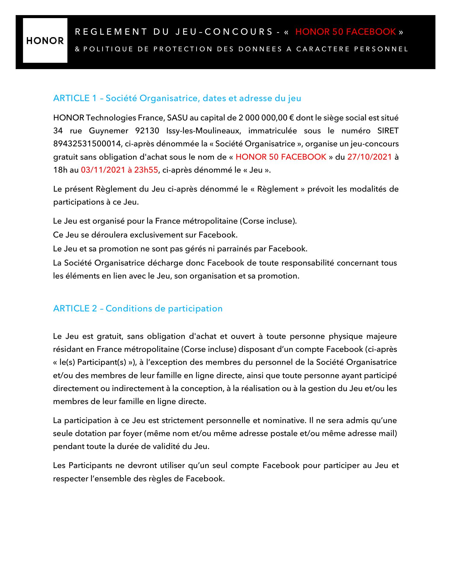 FRRM2103 - Règlement du jeu concours HONOR 50 FB.pdf | DocDroid