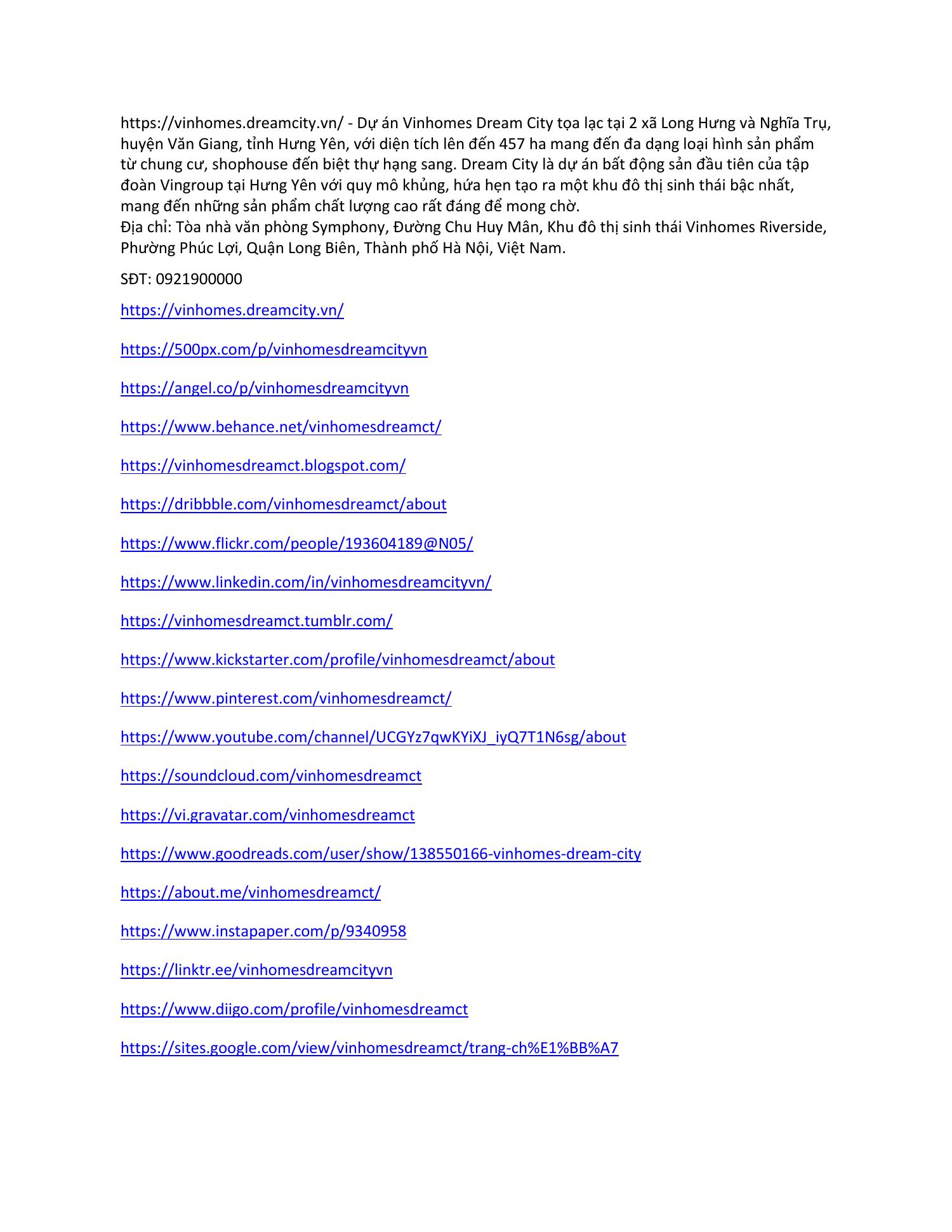 VINHOMES DREAM CITY.docx | DocDroid