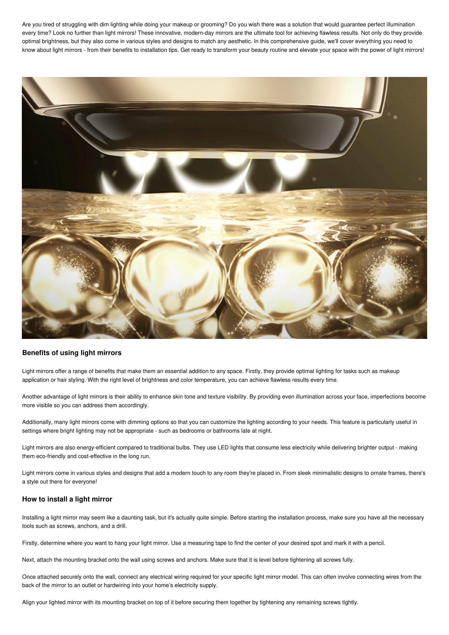 The Ultimate Guide to Light Mirrors: Everything You Need to Know.pdf | DocDroid