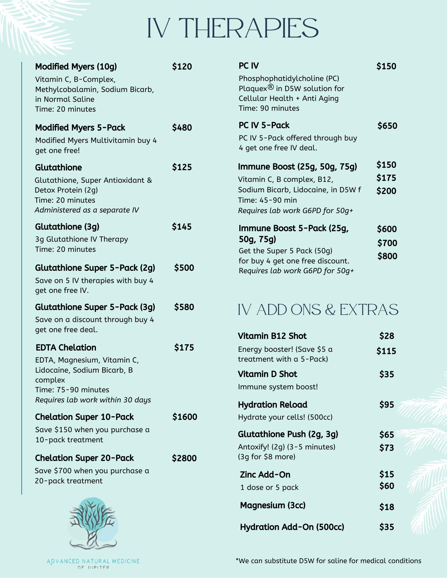 IV Therapy Menu.pdf | DocDroid