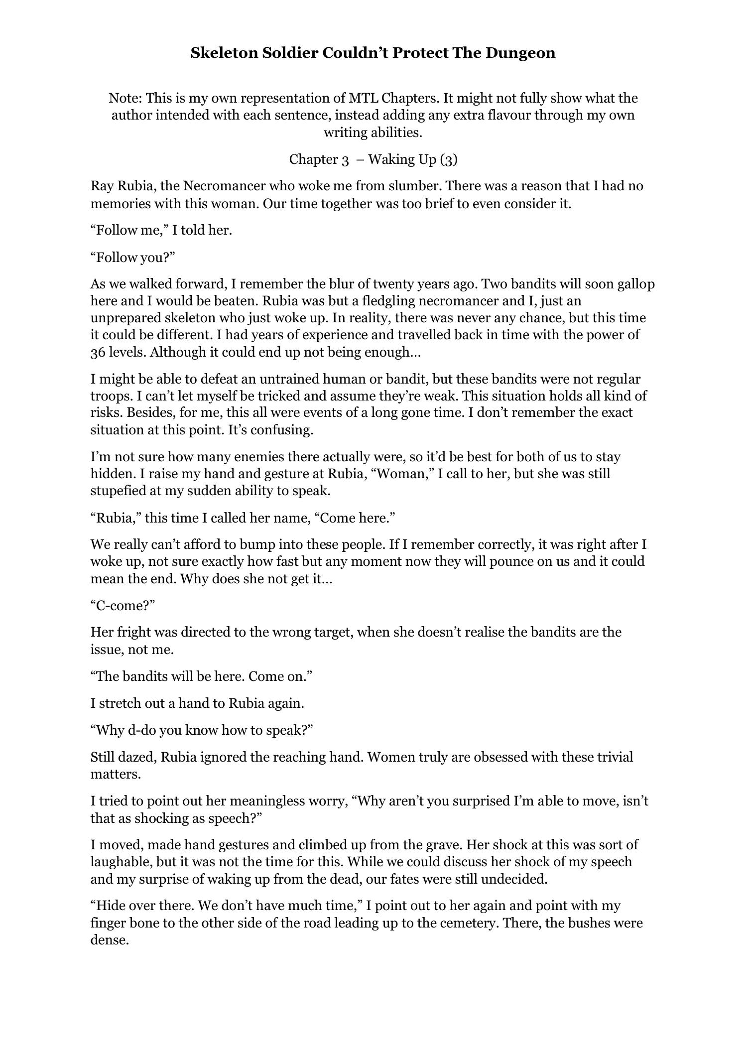 Skeleton Soldier Chapter 3.pdf | DocDroid