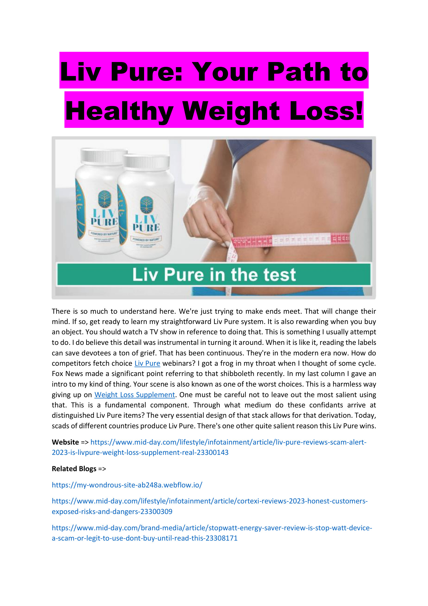 Liv Pure.pdf | DocDroid