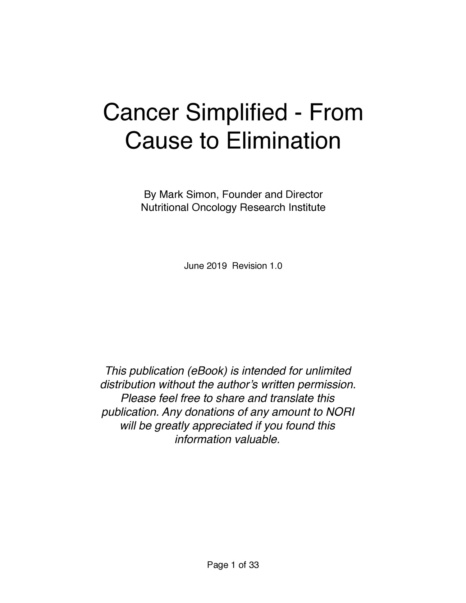 Cancer Simplified Lighter Version.pdf | DocDroid