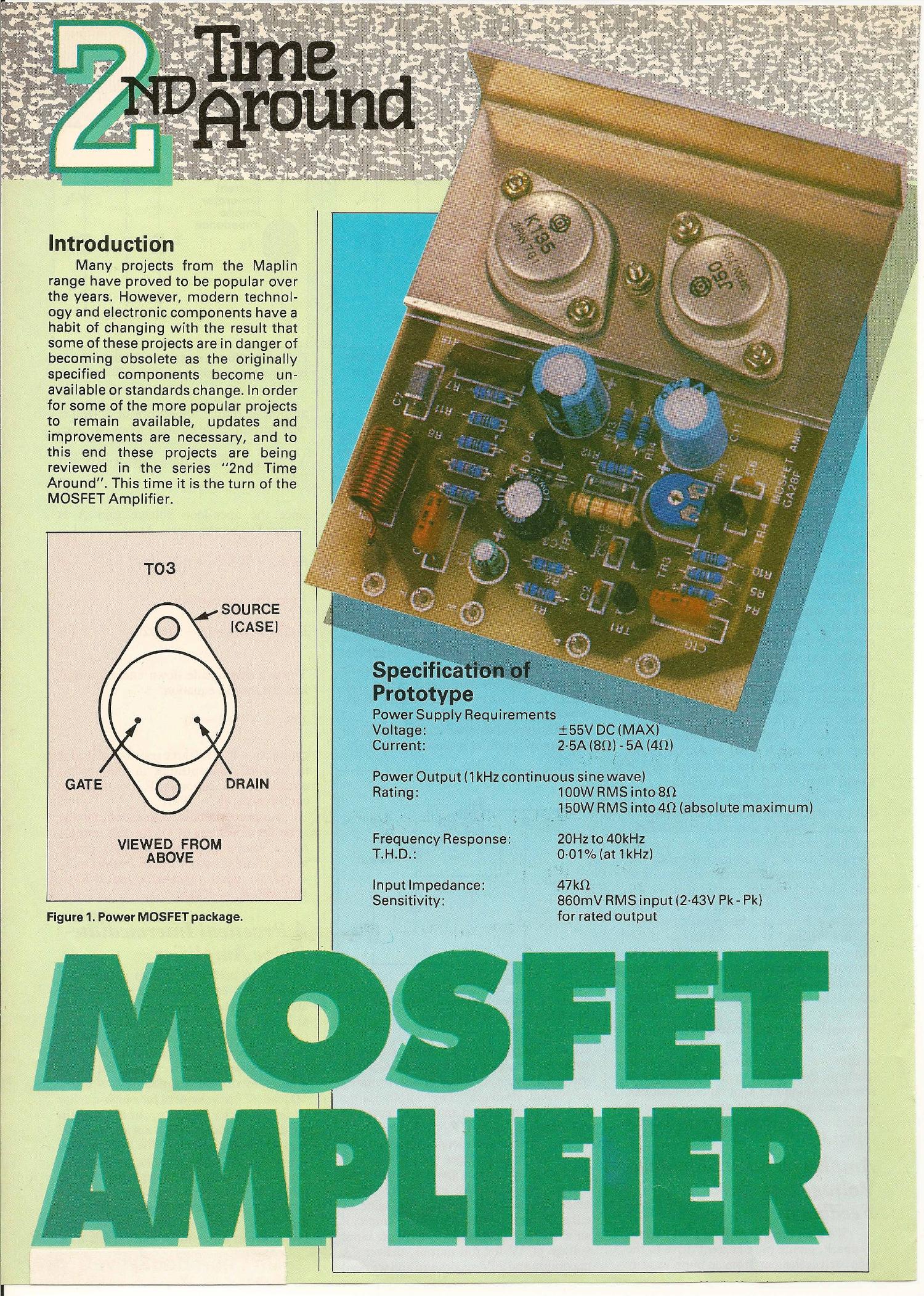 Maplin MosFet Amplifier.pdf | DocDroid