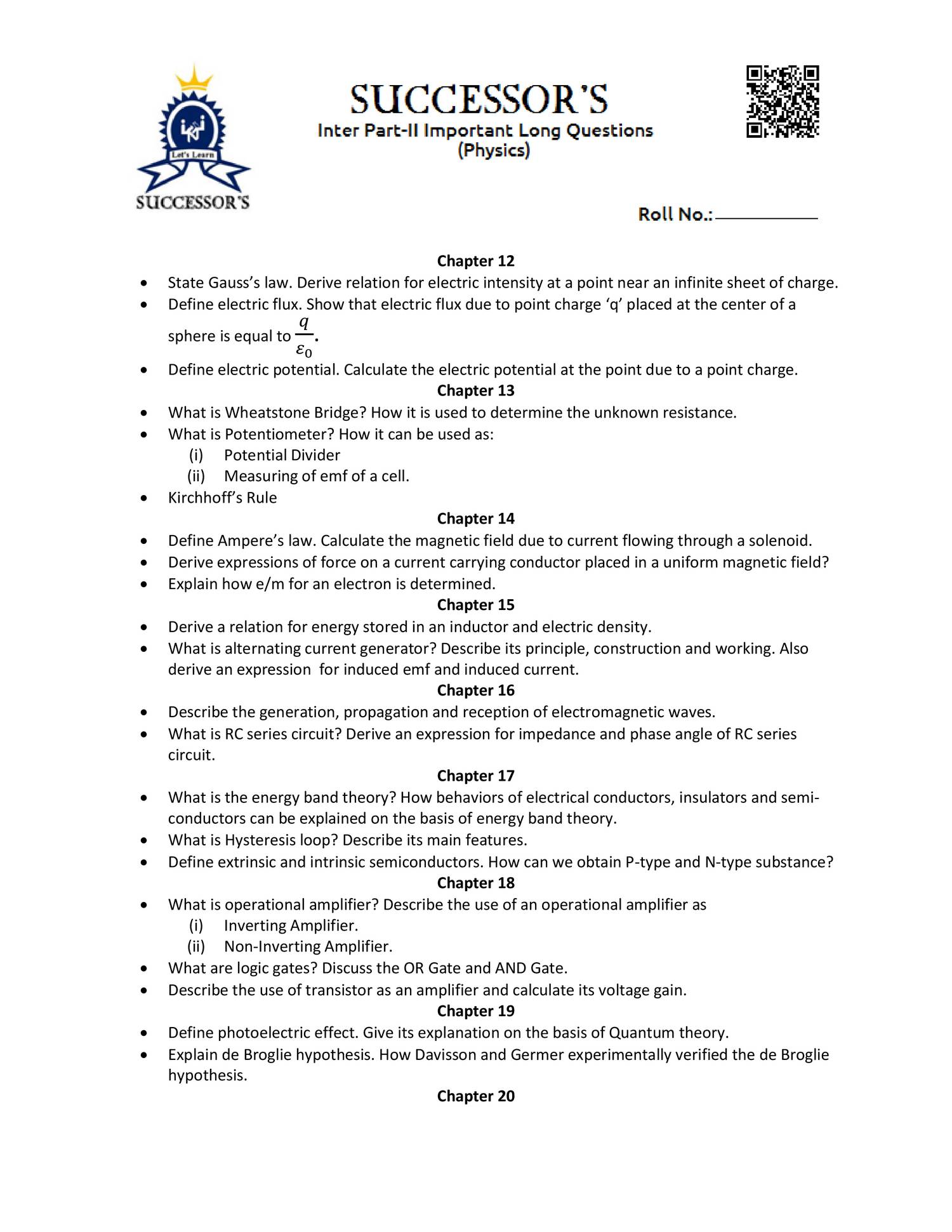 Physics Important Long Questions.pdf | DocDroid