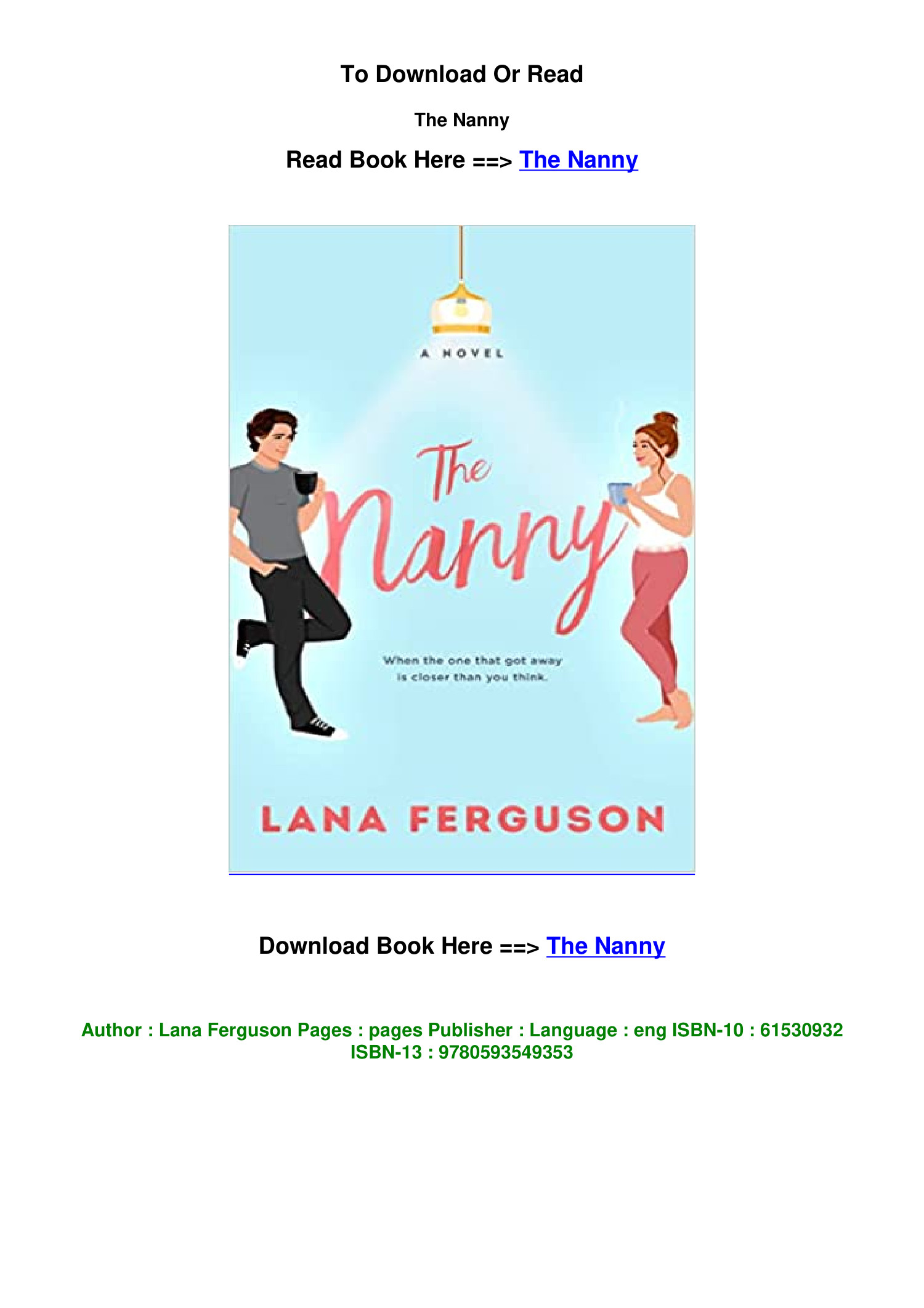 Download pdf The Nanny By Lana Ferguson.pdf | DocDroid