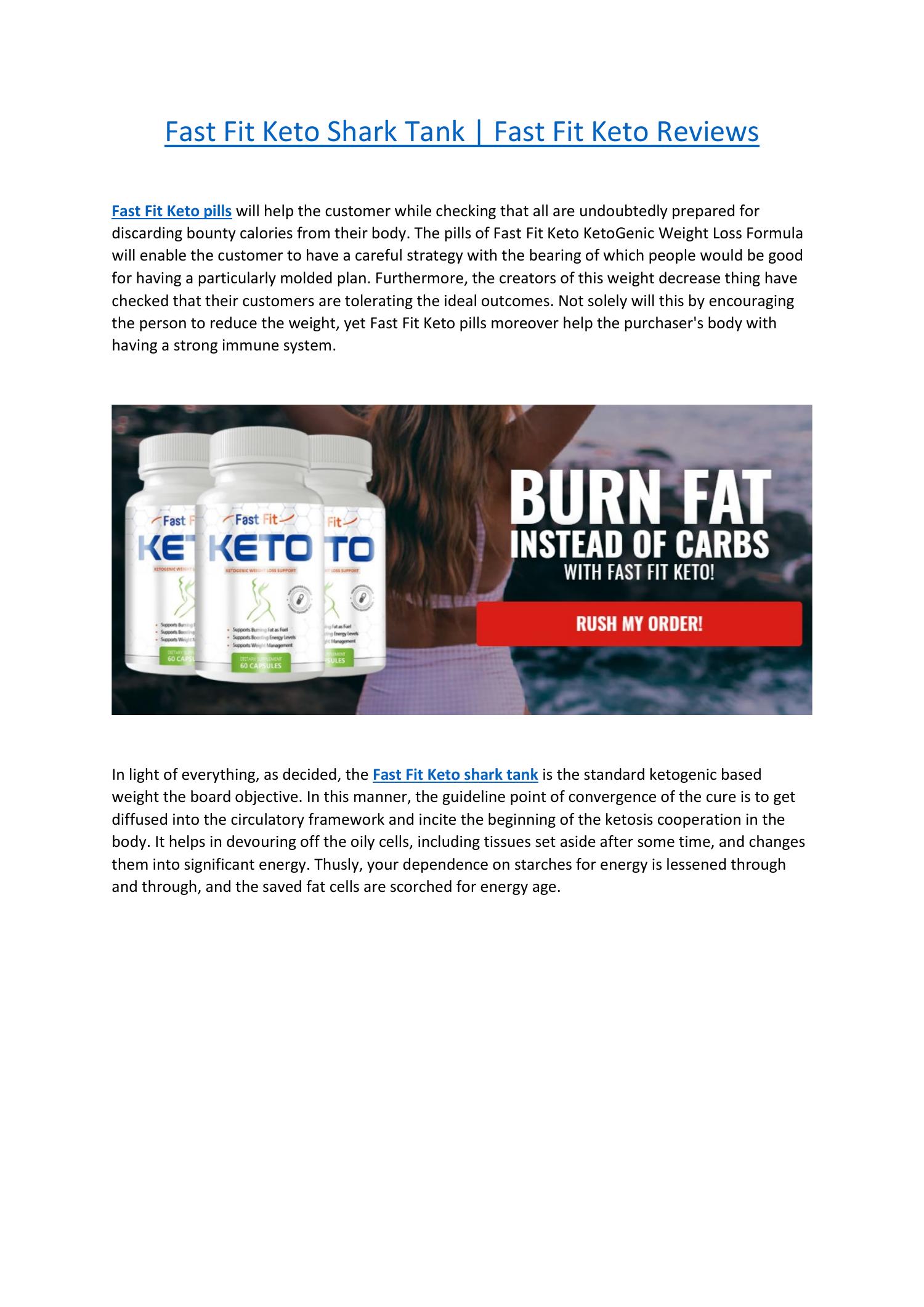 Fast Fit Keto Shark Tank.pdf | DocDroid