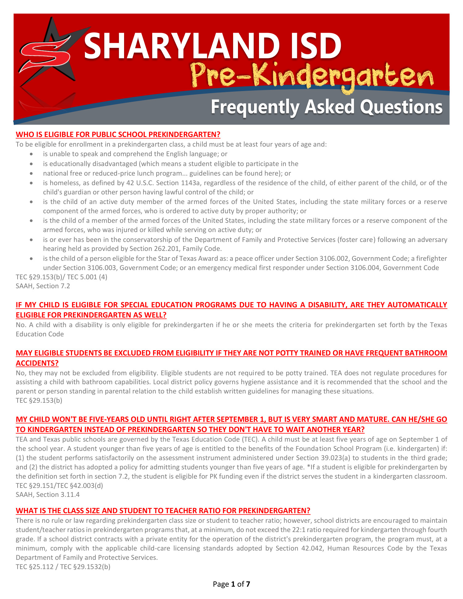 Prek FAQ.pdf | DocDroid