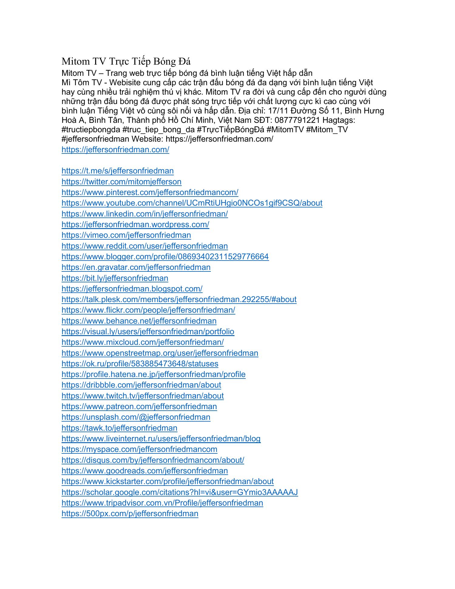 Mitom TV Trực Tiếp Bóng Đá.docx | DocDroid