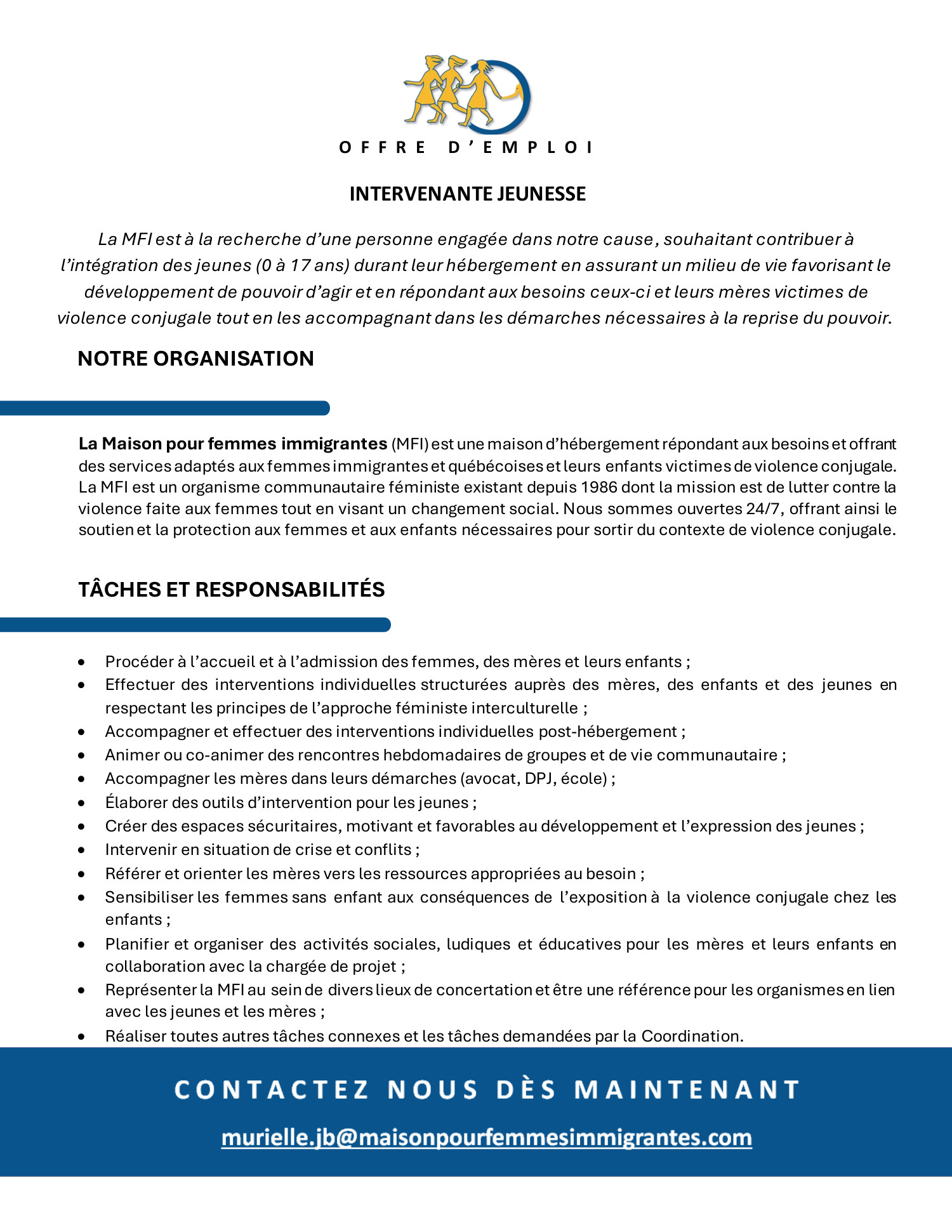 Offre d'emploi_Intervenante jeunesse.pdf | DocDroid