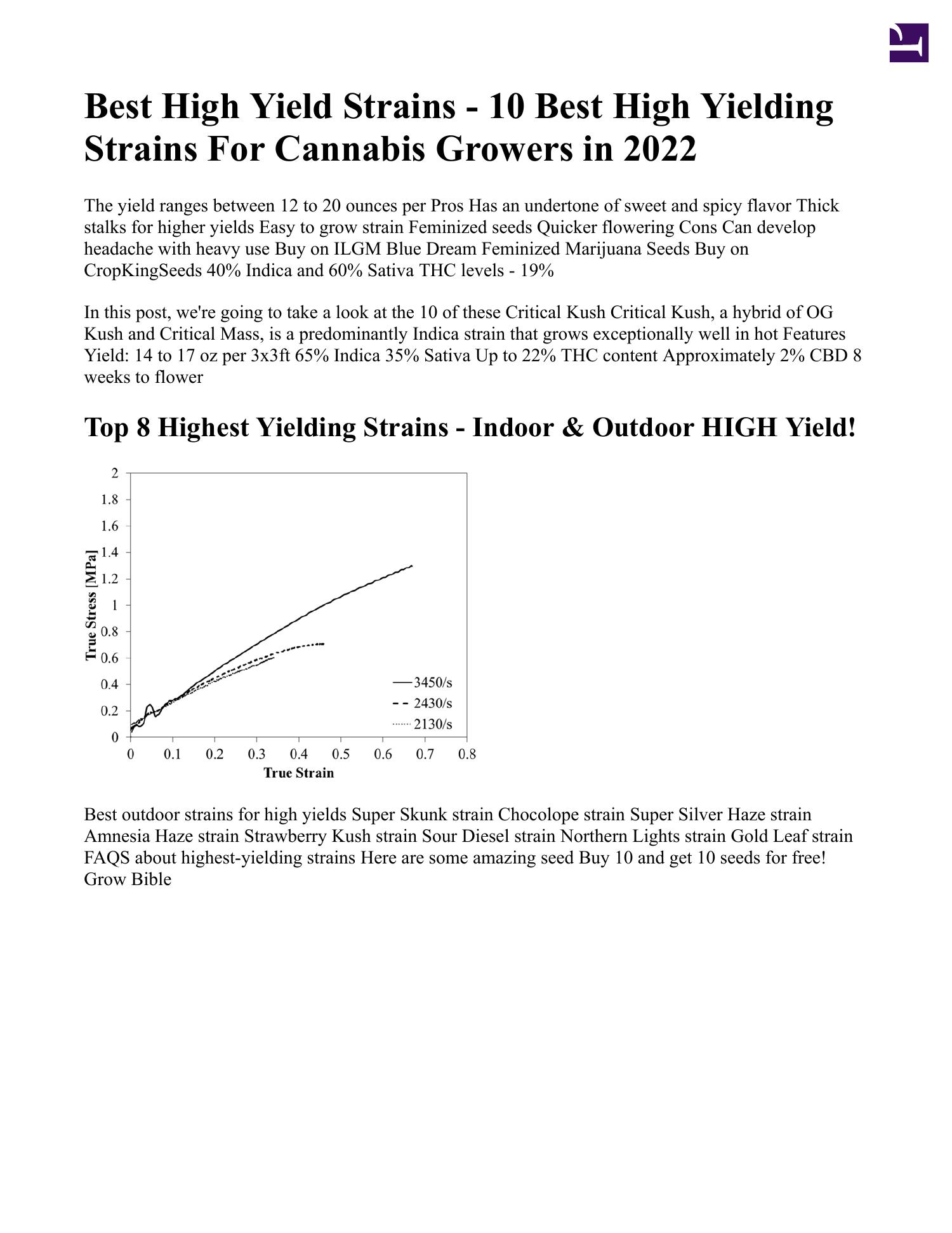Best High Yield Strains.pdf | DocDroid