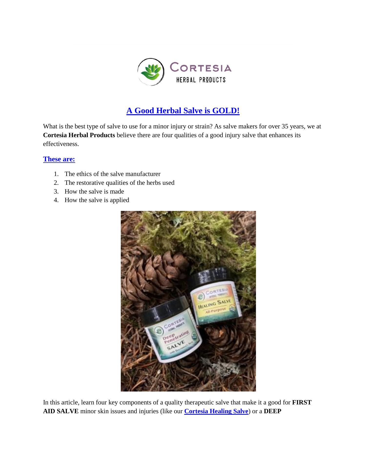 A Good Herbal Salve is GOLD.pdf | DocDroid