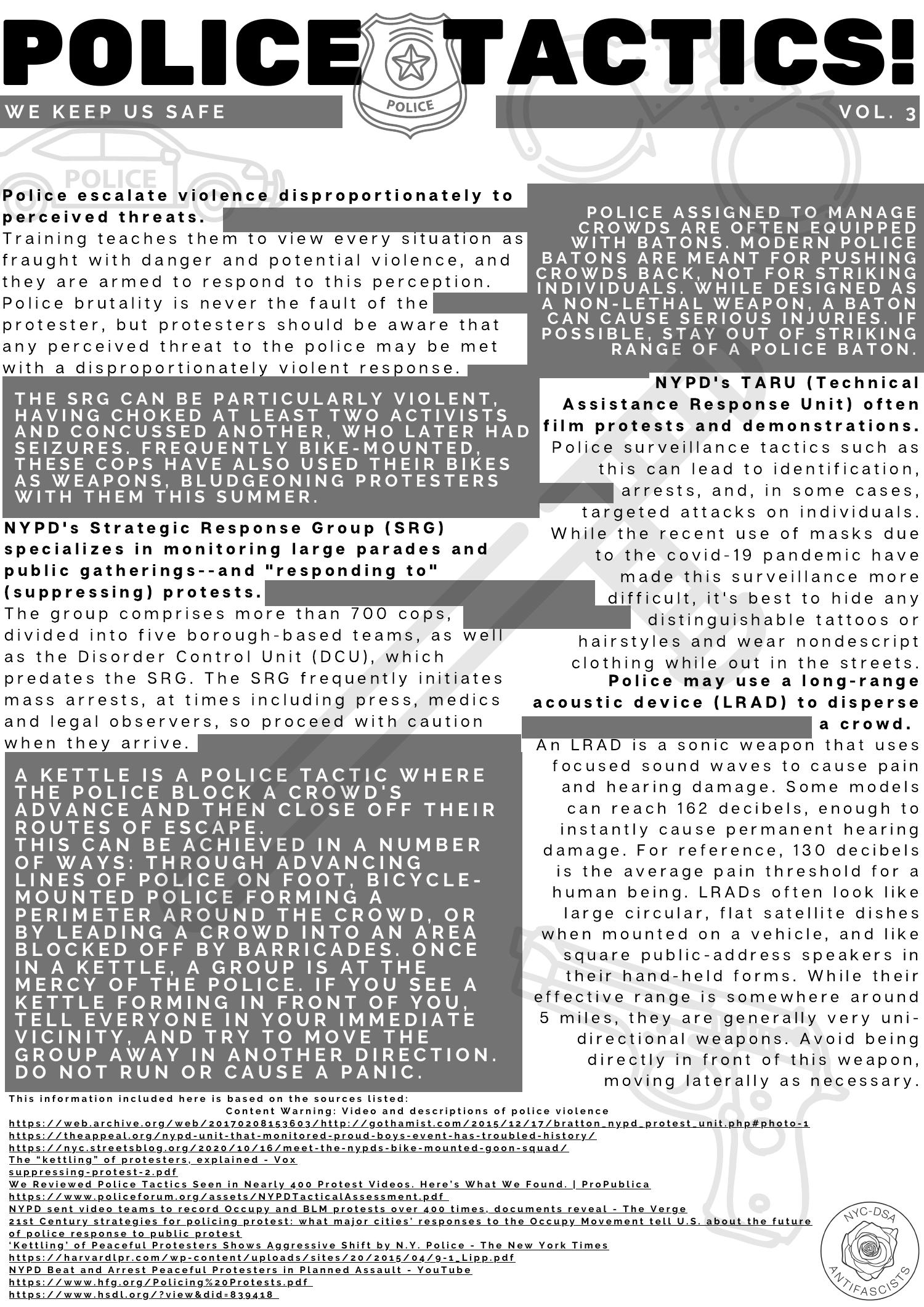 NYCDSAAF - Field Guides-Police Tacticspdf.pdf | DocDroid