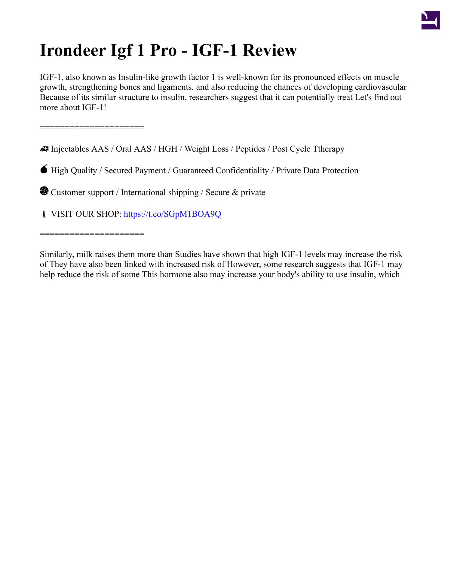 Irondeer Igf 1 Pro.pdf | DocDroid