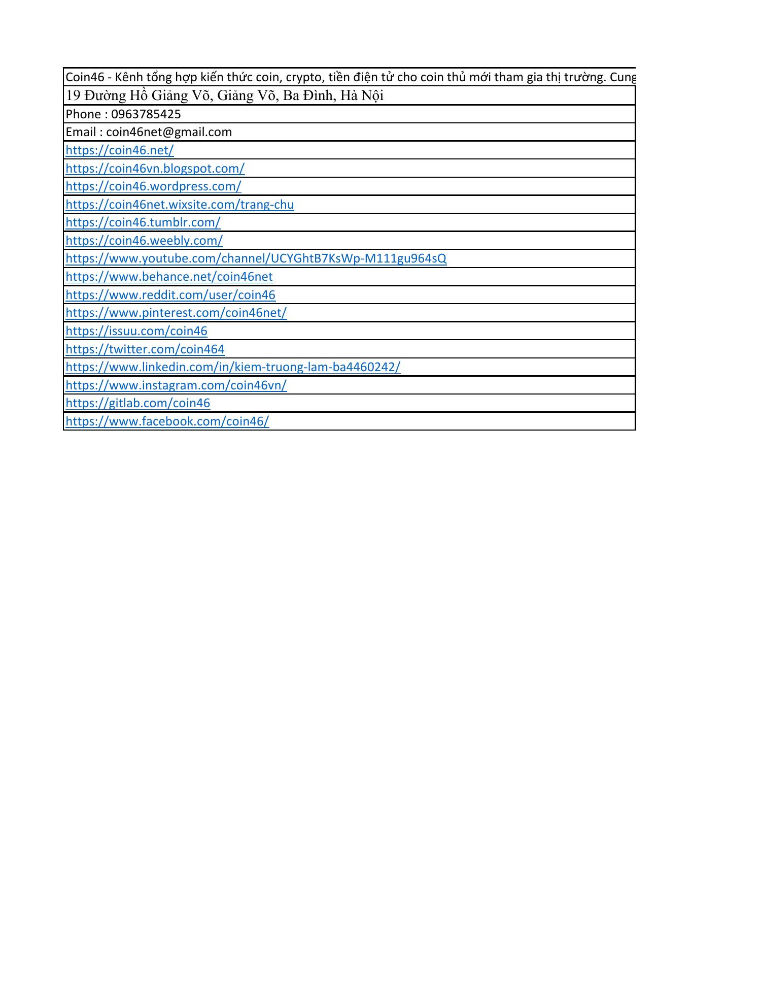 Coin46.xlsx | DocDroid