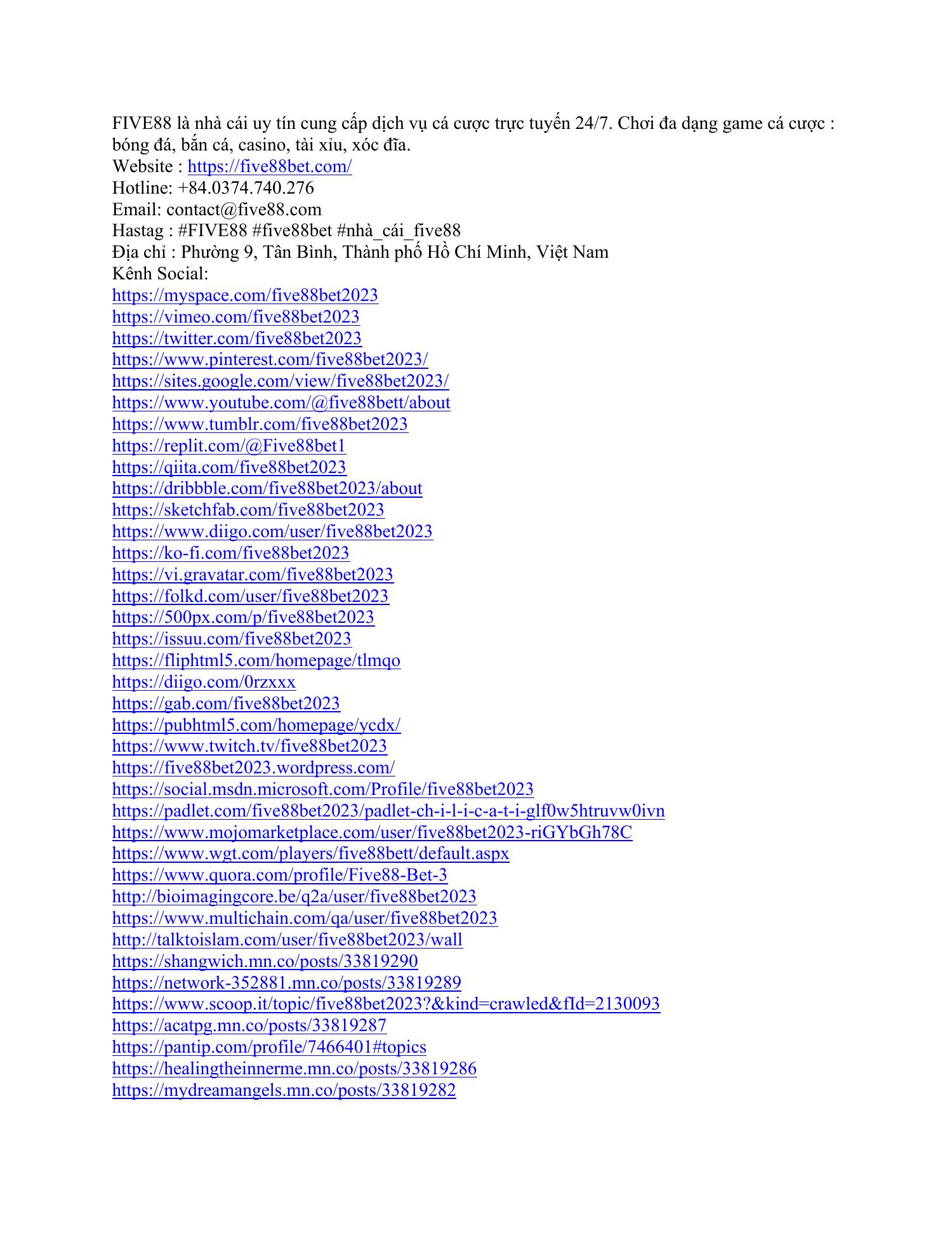 FIVE88.docx | DocDroid