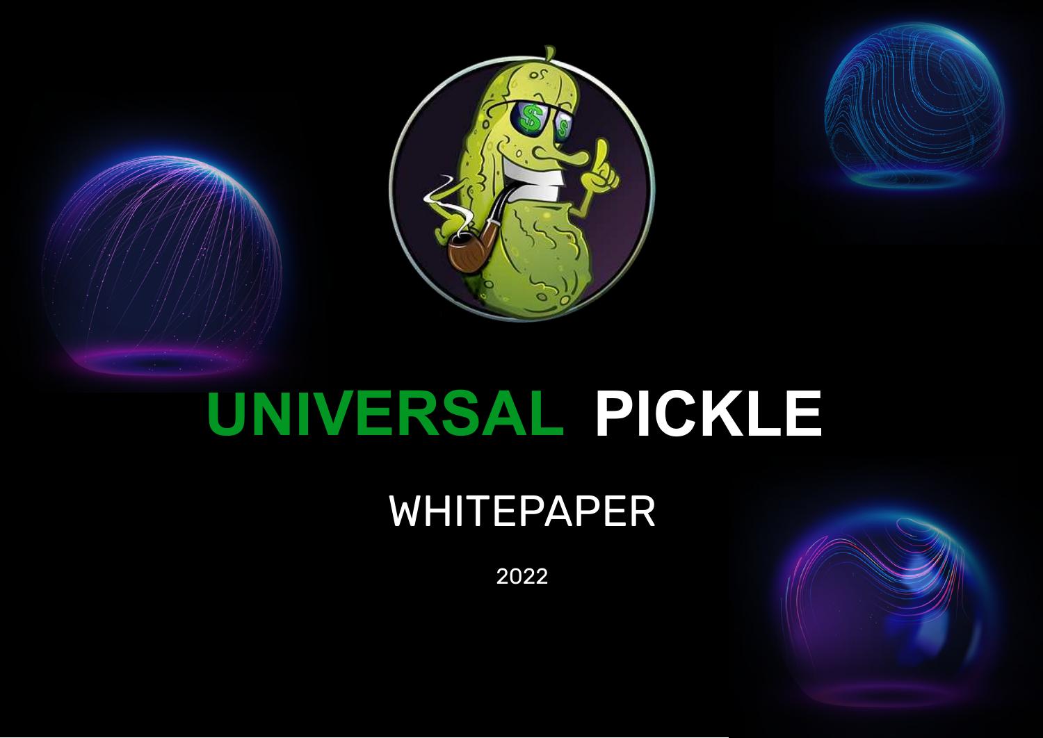 Universal Pickle Official WhitePaper.pdf | DocDroid