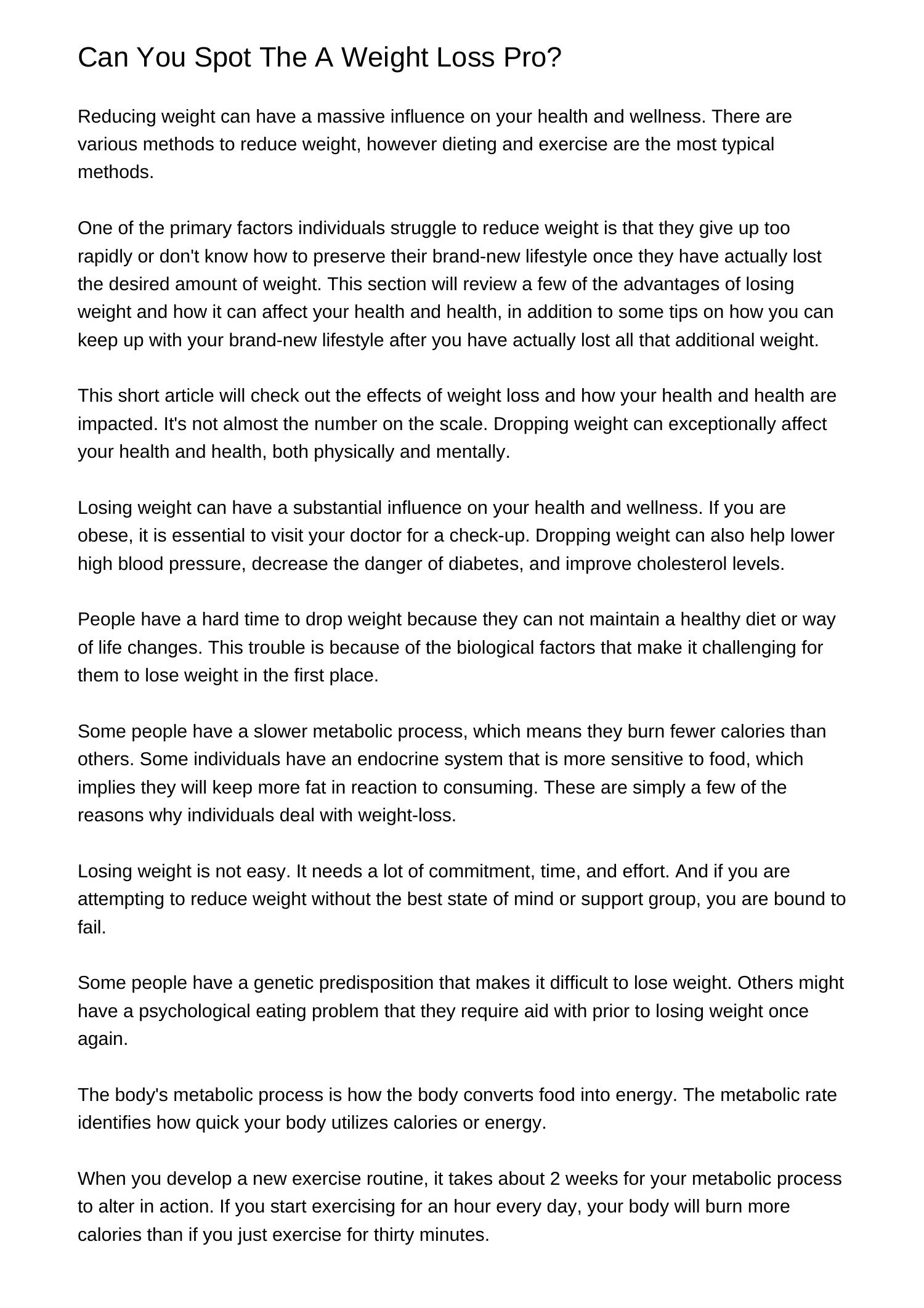 Weight Loss Question Does Size Matterdufrx.pdf.pdf | DocDroid