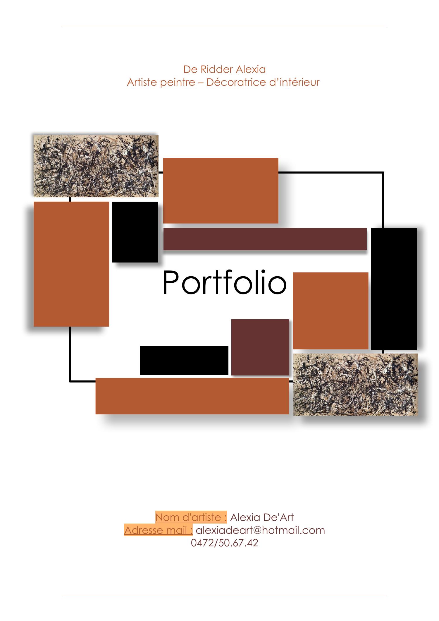 Portfolio Art - De Ridder Alexia.pdf | DocDroid