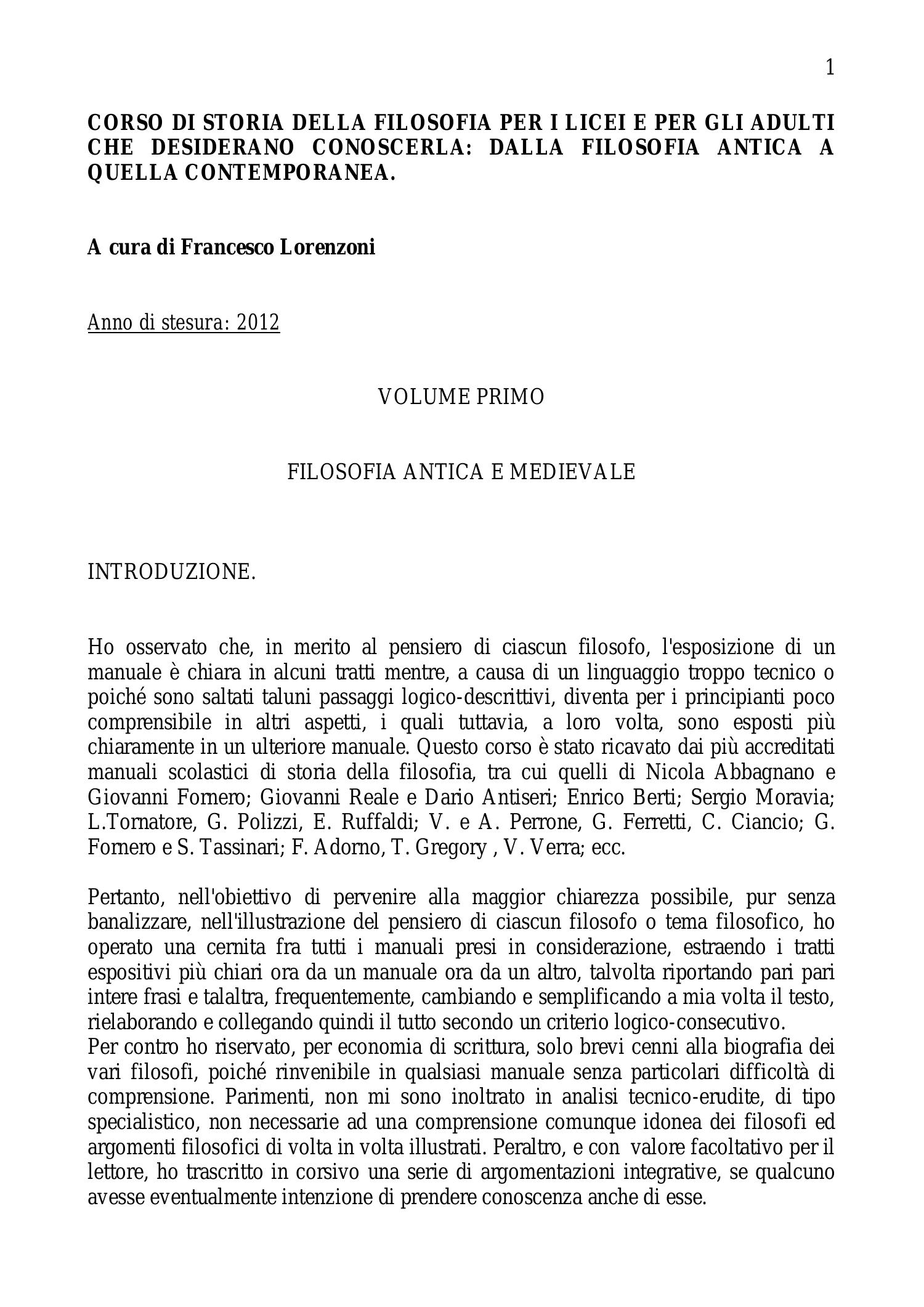 Francesco Lorenzoni - Storia della Filosofia (4 Volumi, 2012).pdf | DocDroid