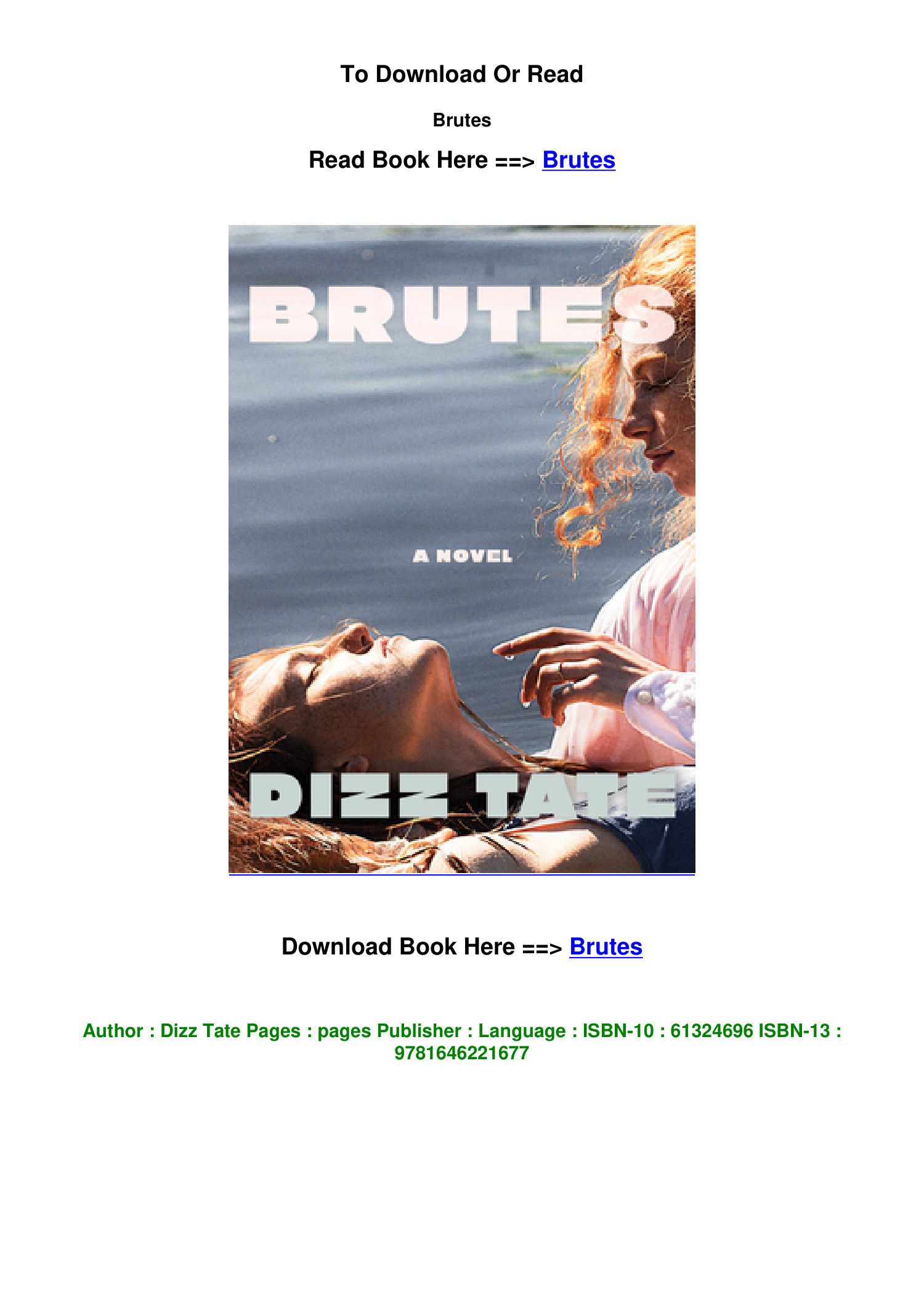 EPub download Brutes By Dizz Tate.pdf | DocDroid