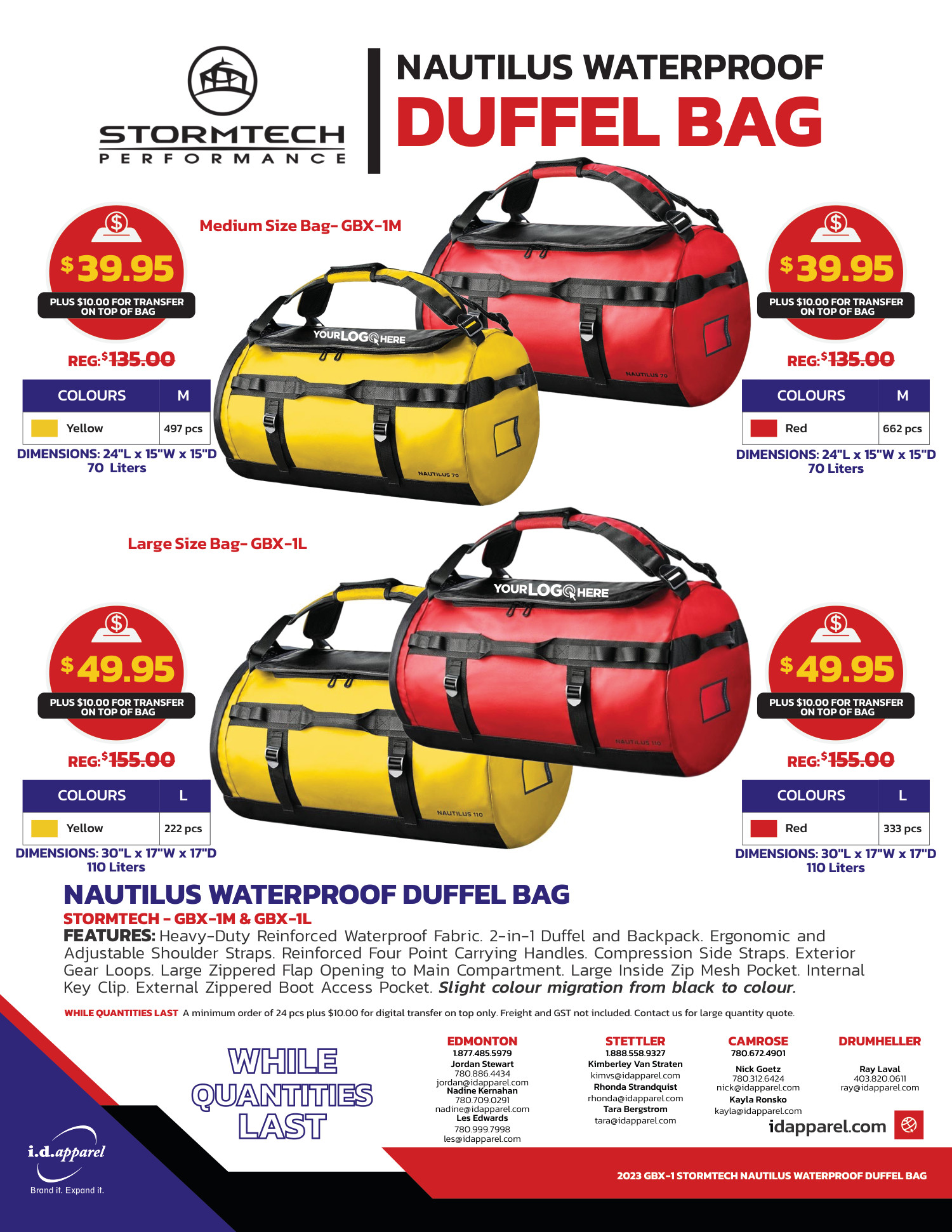2023 #GBX-1 STORMTECH NAUTILUS WATERPROOF DUFFEL BAG.pdf | DocDroid