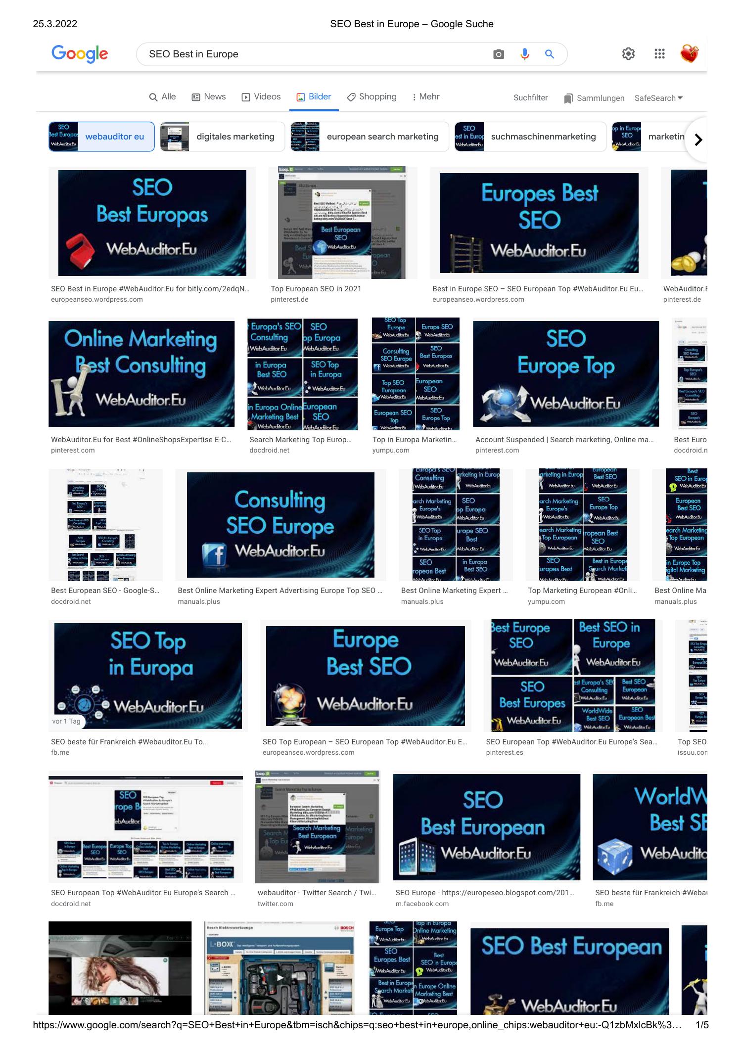 SEO Best in Europe – Google Suche #WebAuditor.Eu Consulting for Best ...
