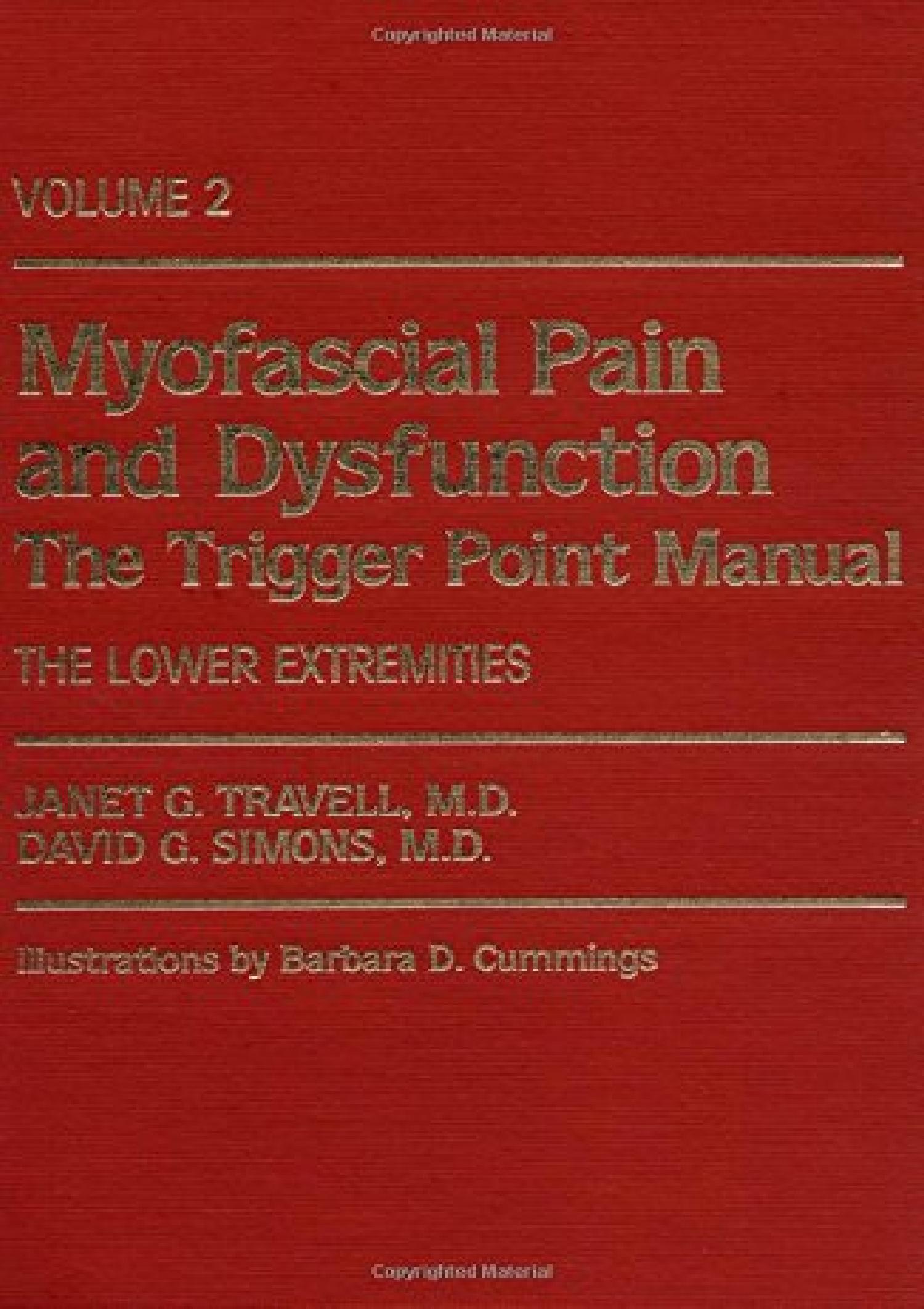 BOOK Myofascial Pain and Dysfunction The Trigger Point Manual Vol 2 The ...