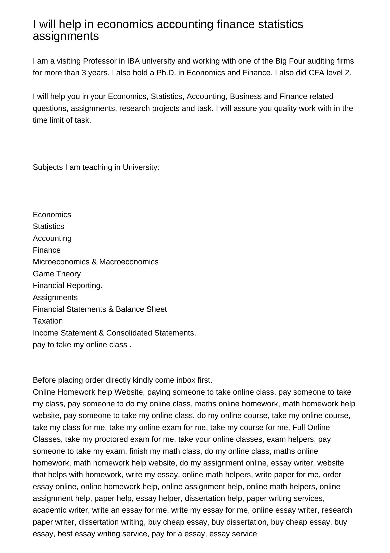 I will help in economics accounting finance statistics assignmentsmizip.pdf.pdf | DocDroid