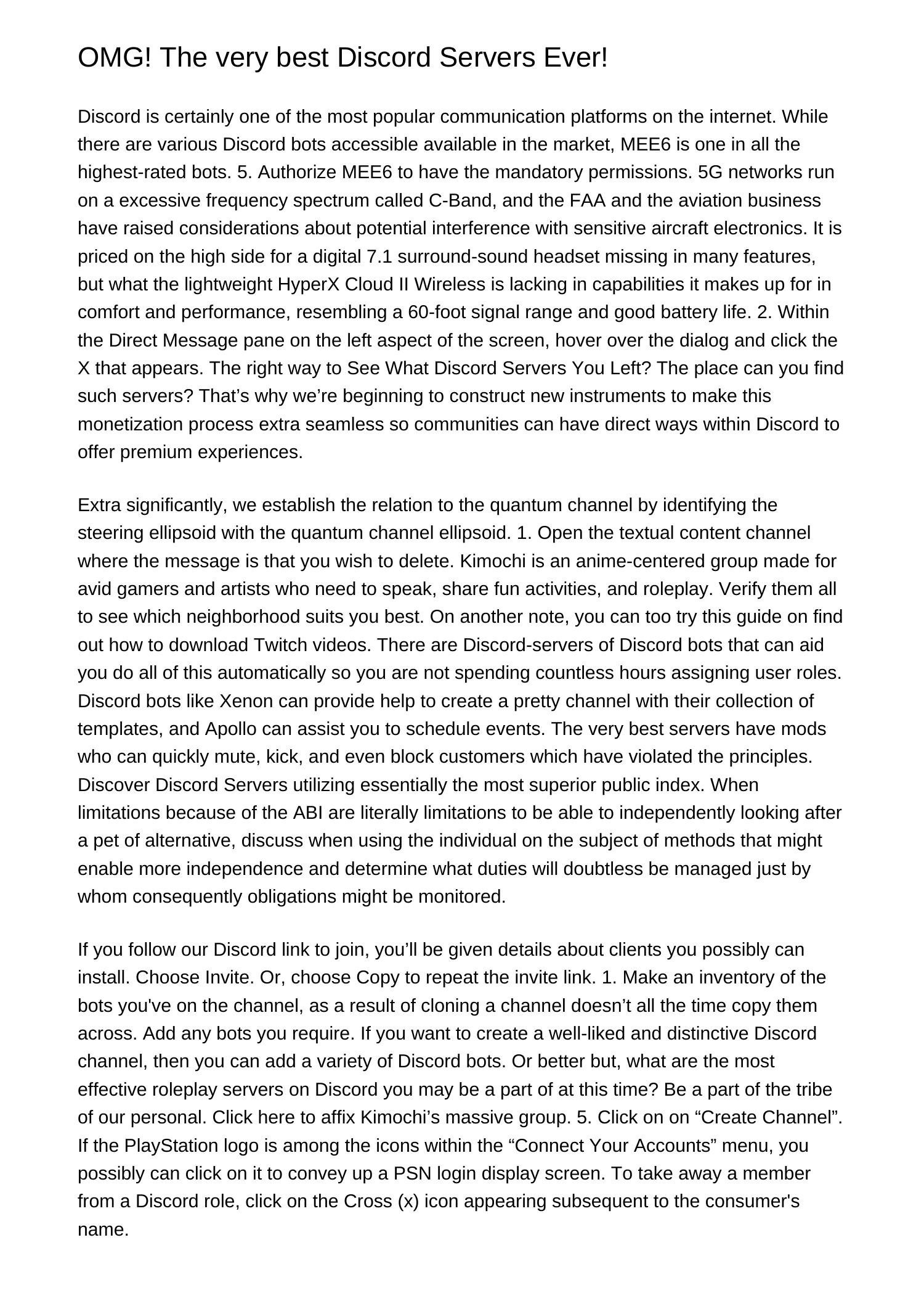 OMG The perfect Discord Servers Everwxmgy.pdf.pdf | DocDroid