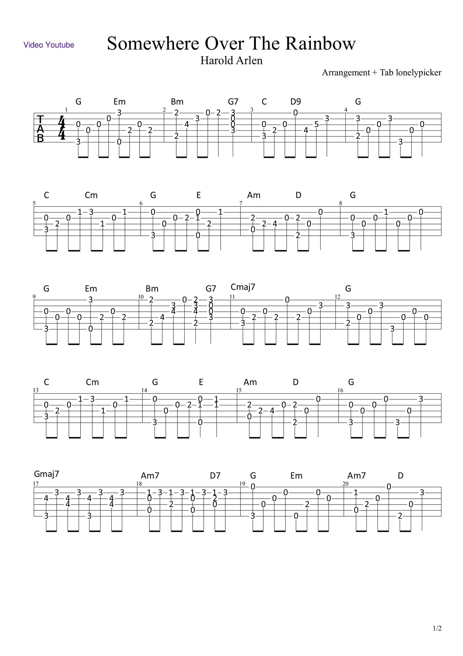 Somewhere Over The Rainbow.pdf | DocDroid