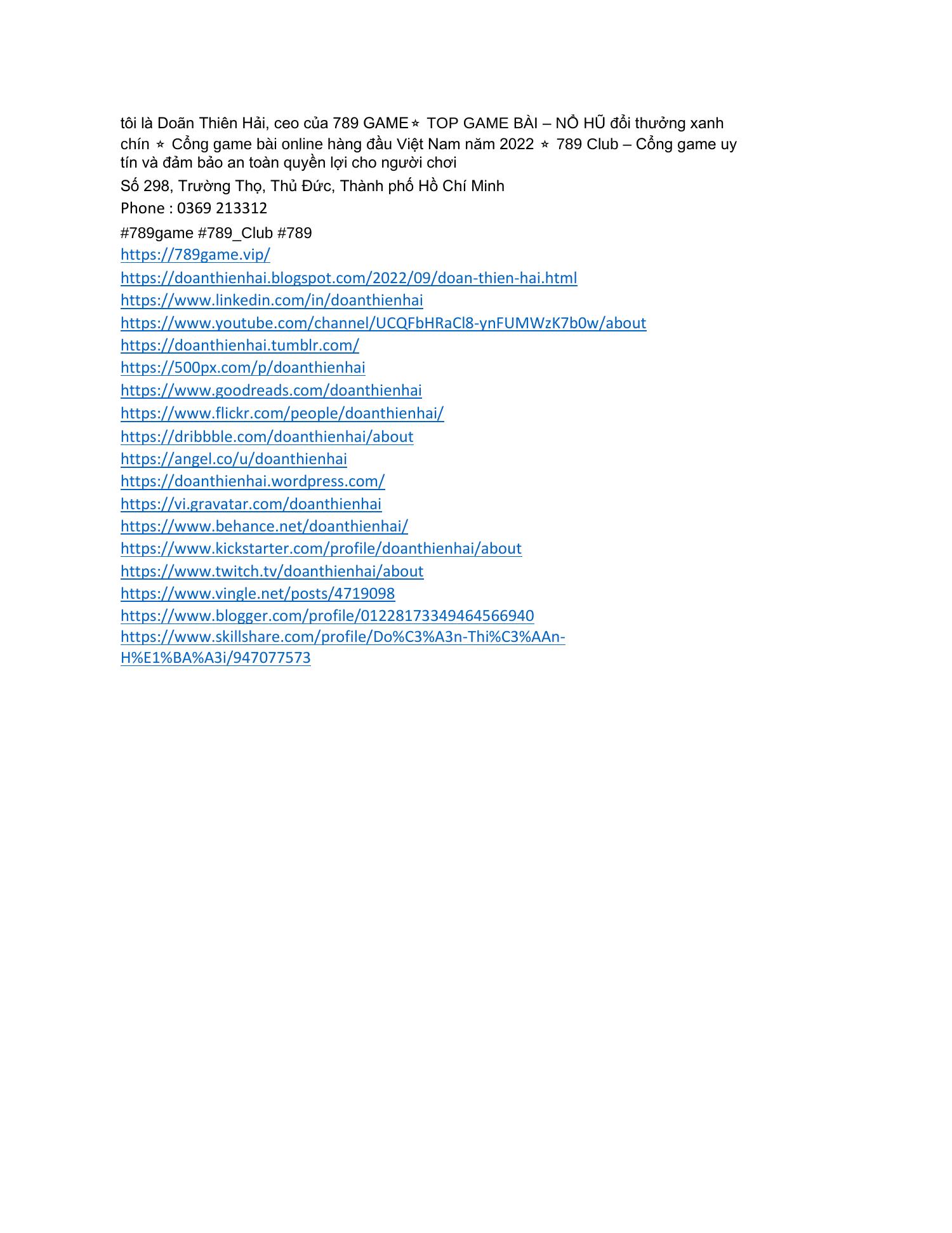 tôi là Doãn Thiên Hải.docx | DocDroid