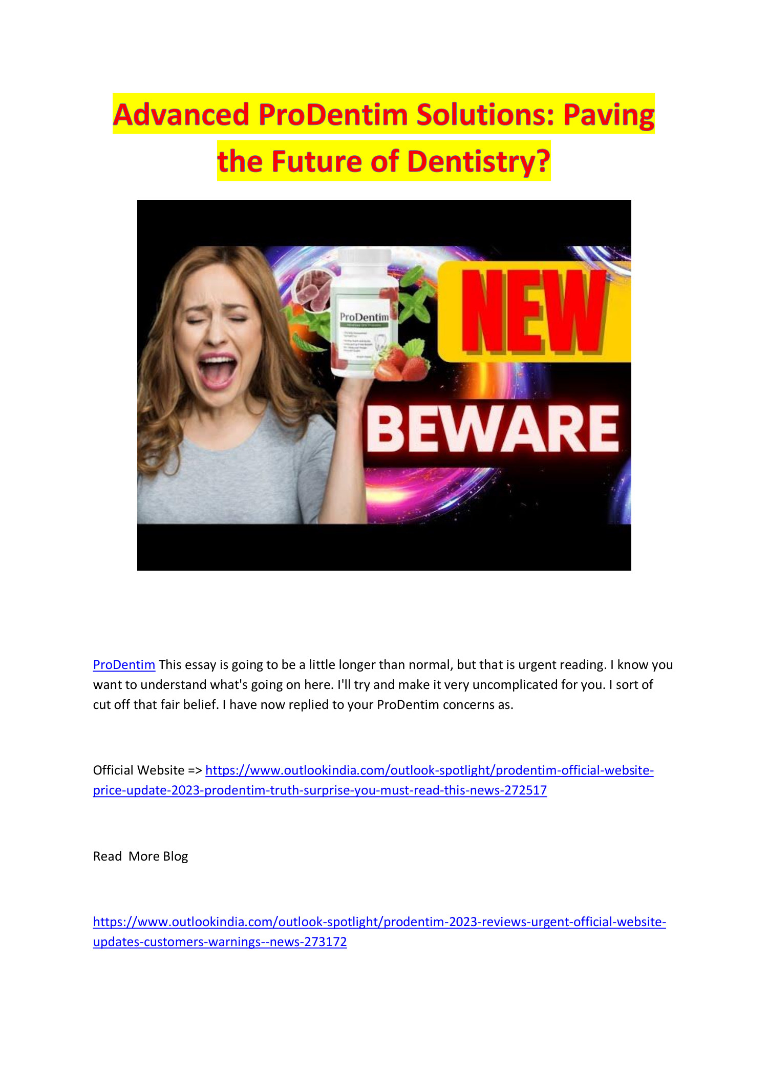 Advanced ProDentim Solutions.pdf | DocDroid